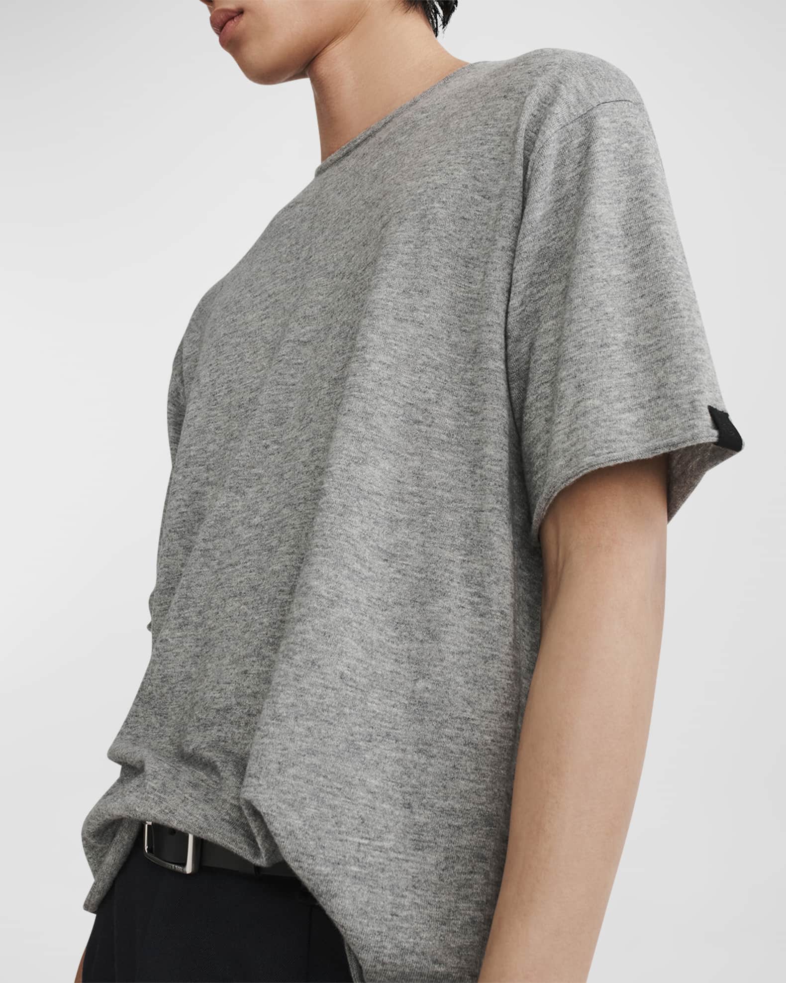 Rag & Bone Men's Reid Knit Merino T-Shirt | Neiman Marcus