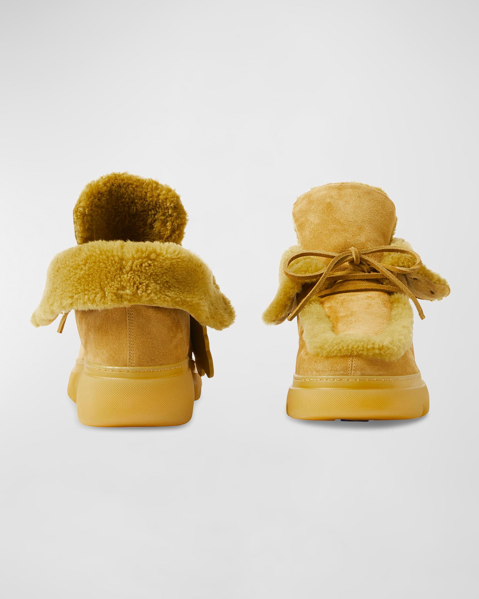 Shearling Burberry Creeper