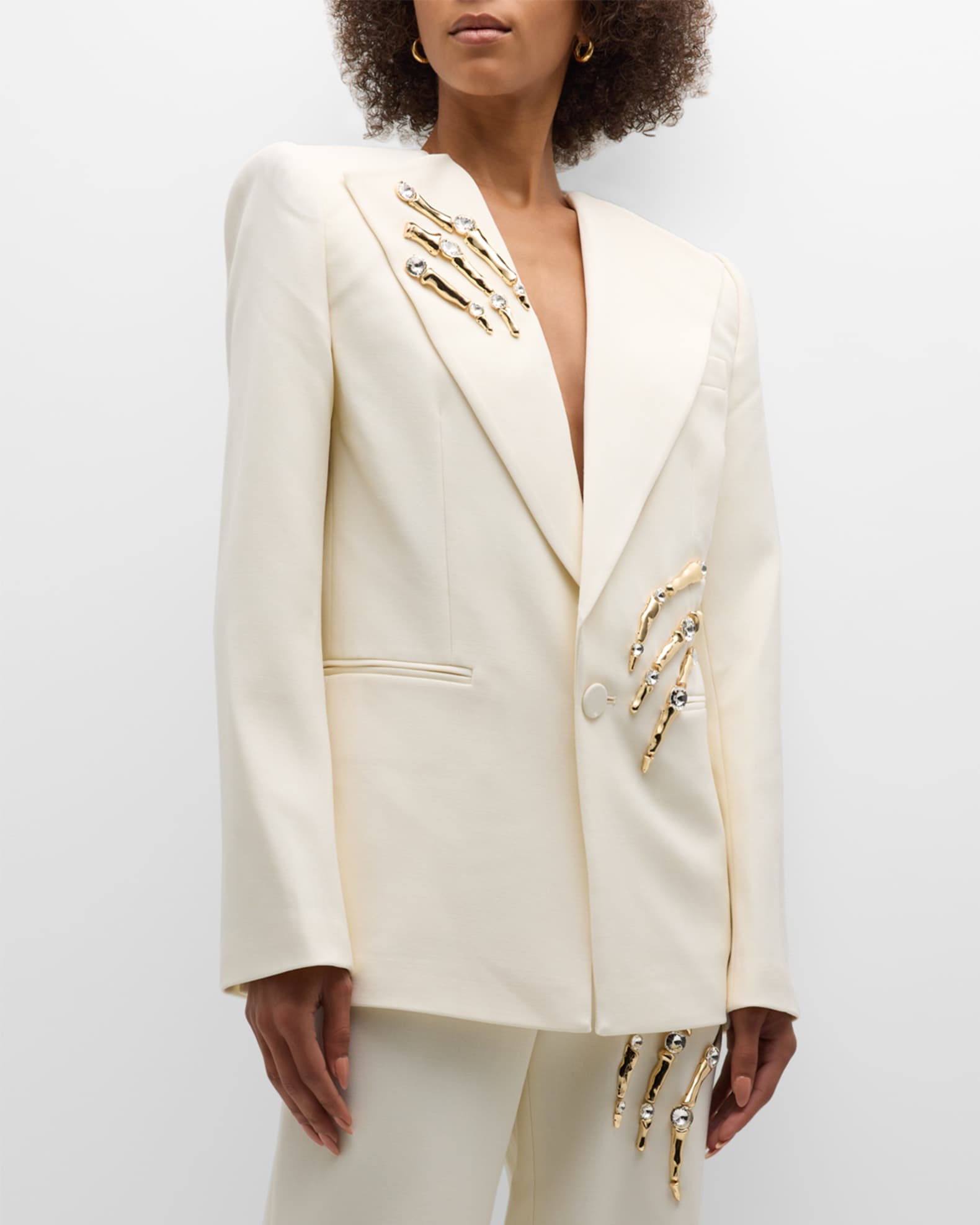Crystal Claw Suit | Neiman Marcus