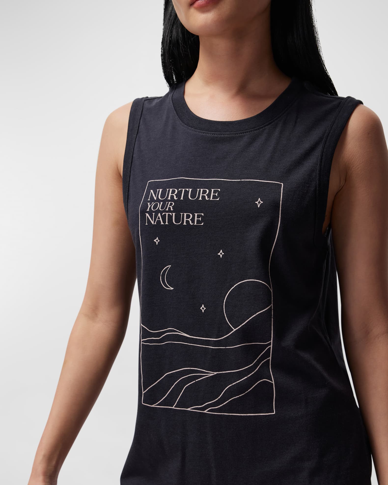 Spiritual Gangster Nurture Your Nature Irina Muscle Tank | Neiman Marcus