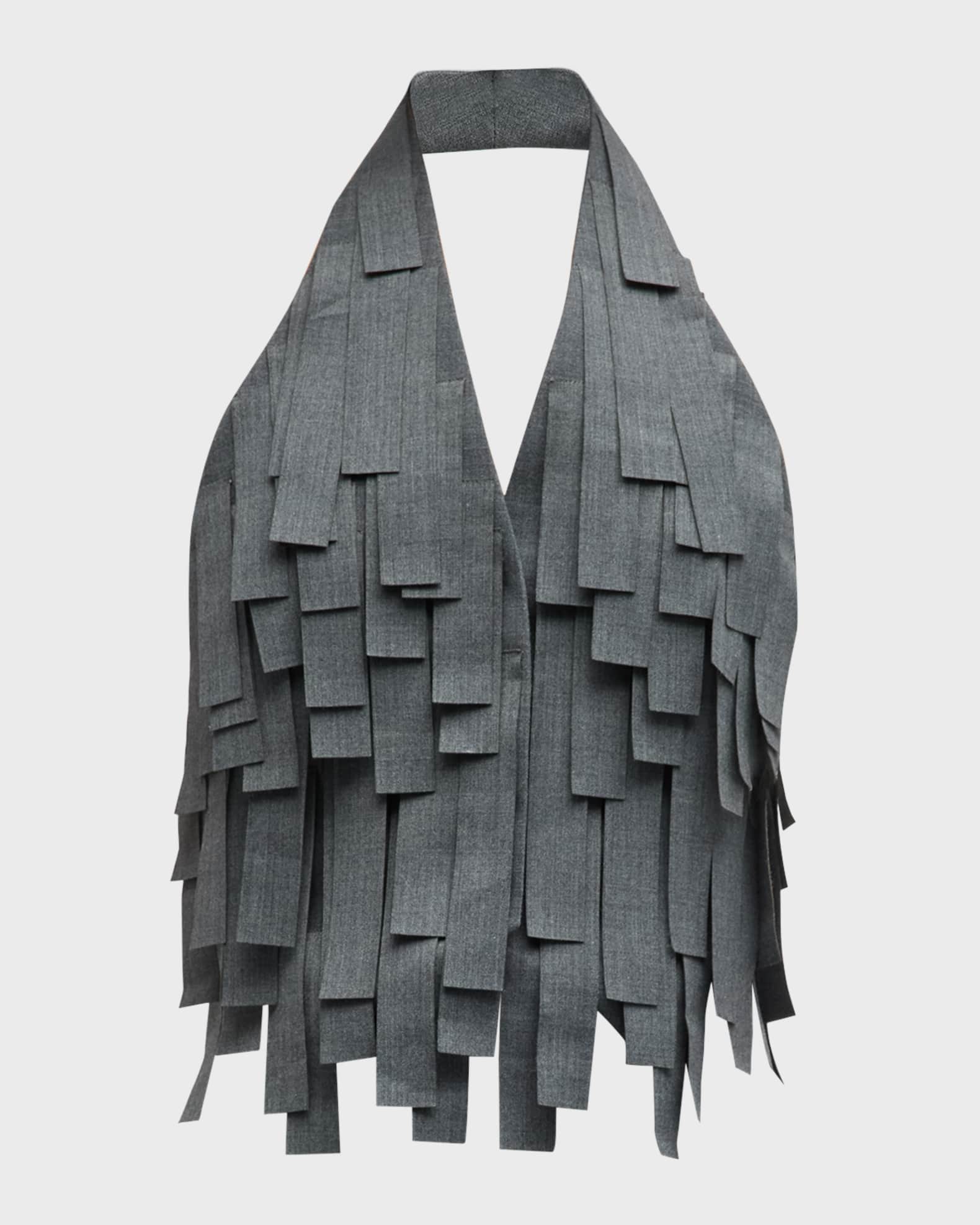 A.W.A.K.E. MODE Multi-Rectangle Backless Vest | Neiman Marcus