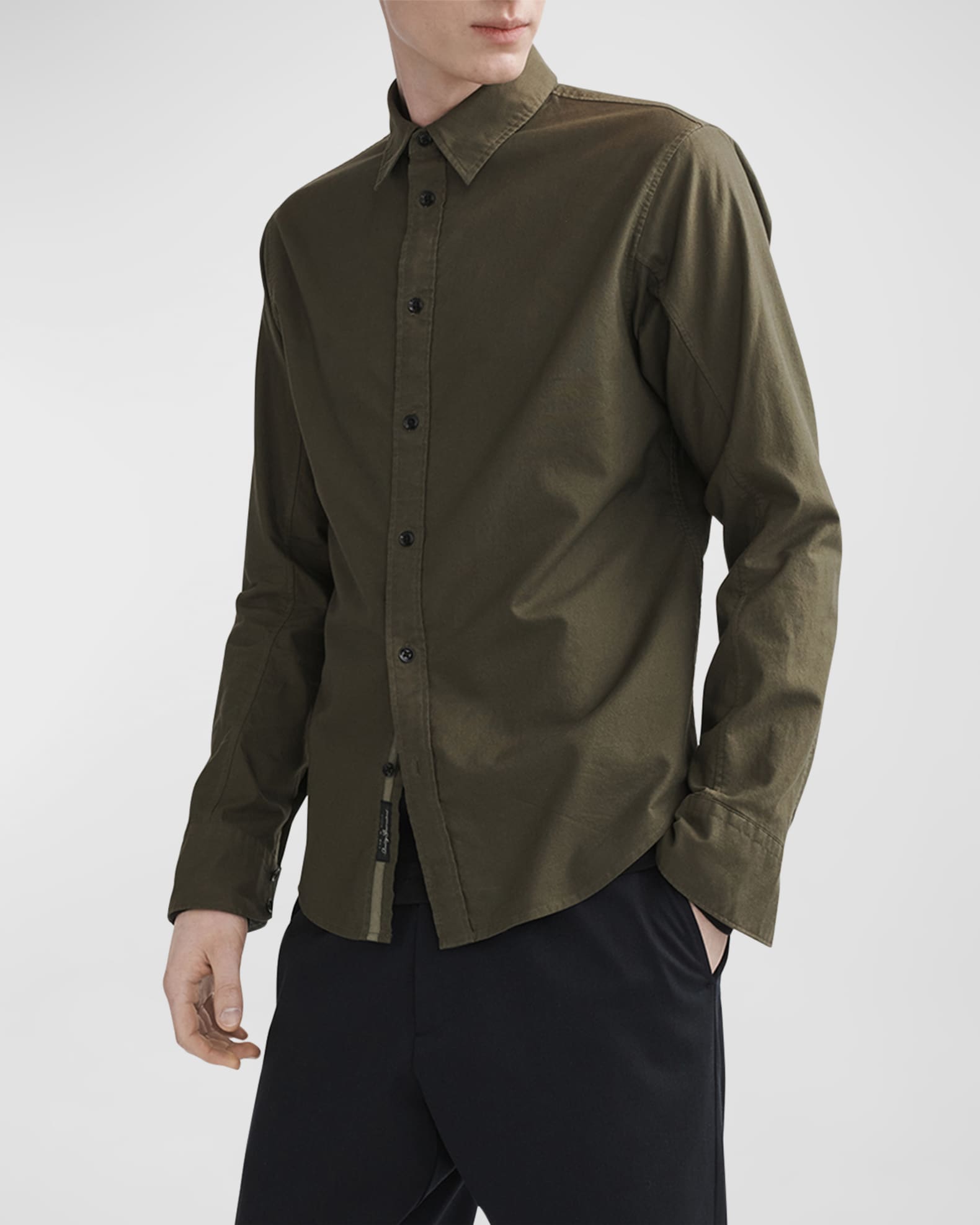 Rag & Bone Men's Fit 2 Engineered Oxford Sport Shirt | Neiman Marcus
