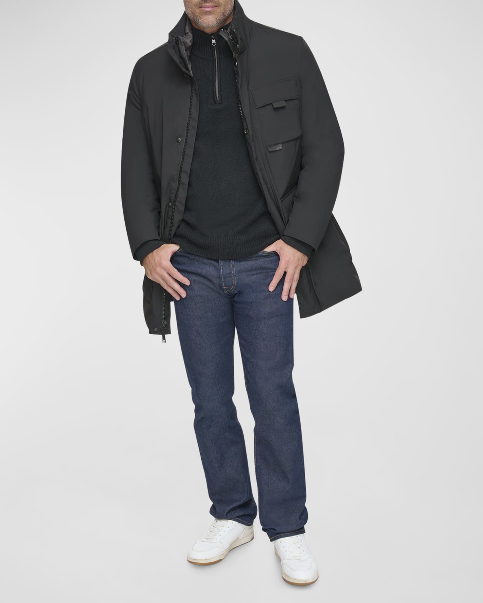 Andrew Marc Men's Ruve Sports Down Jacket | Neiman Marcus