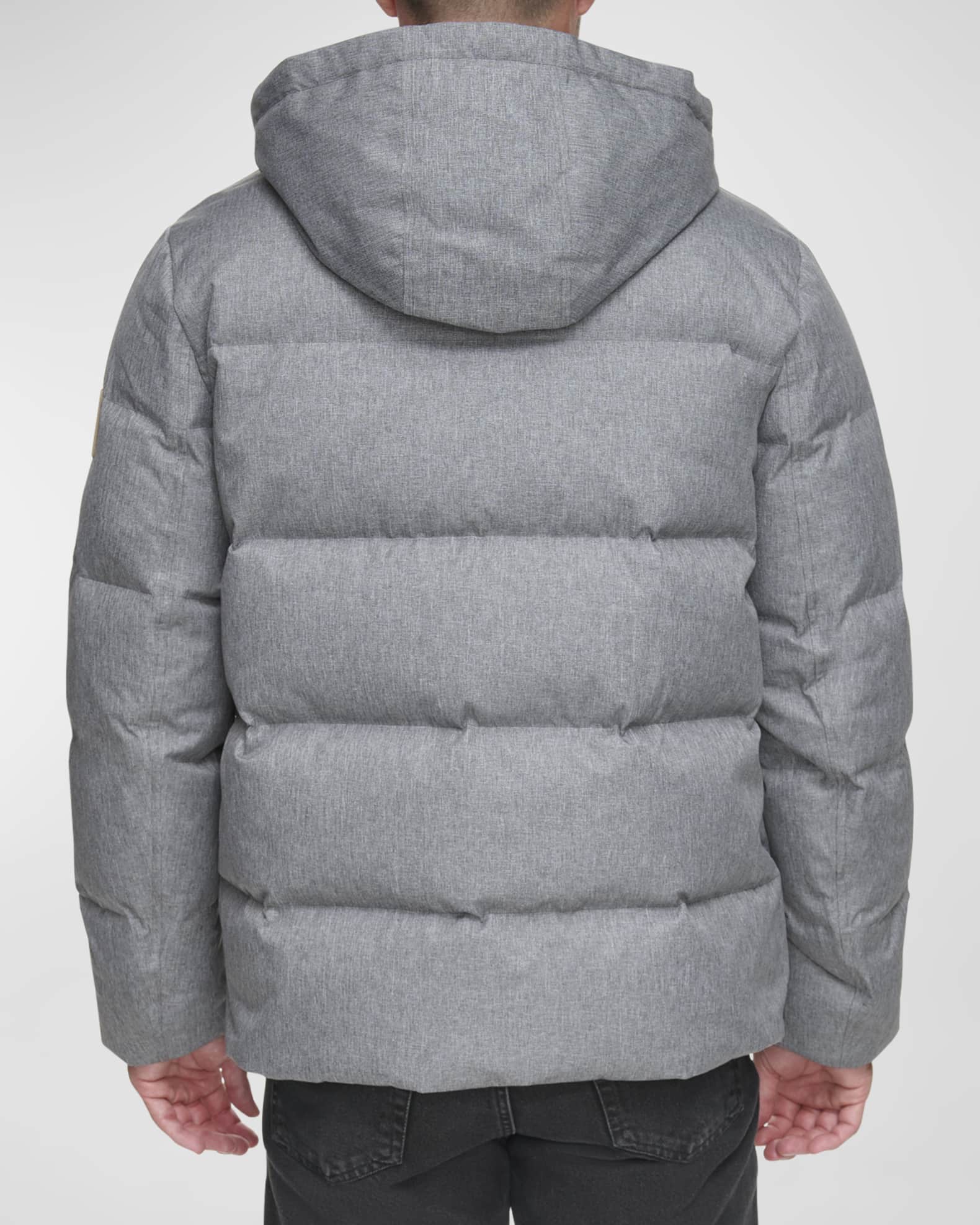 Andrew Marc Men's Bonari Quilted Down Jacket | Neiman Marcus