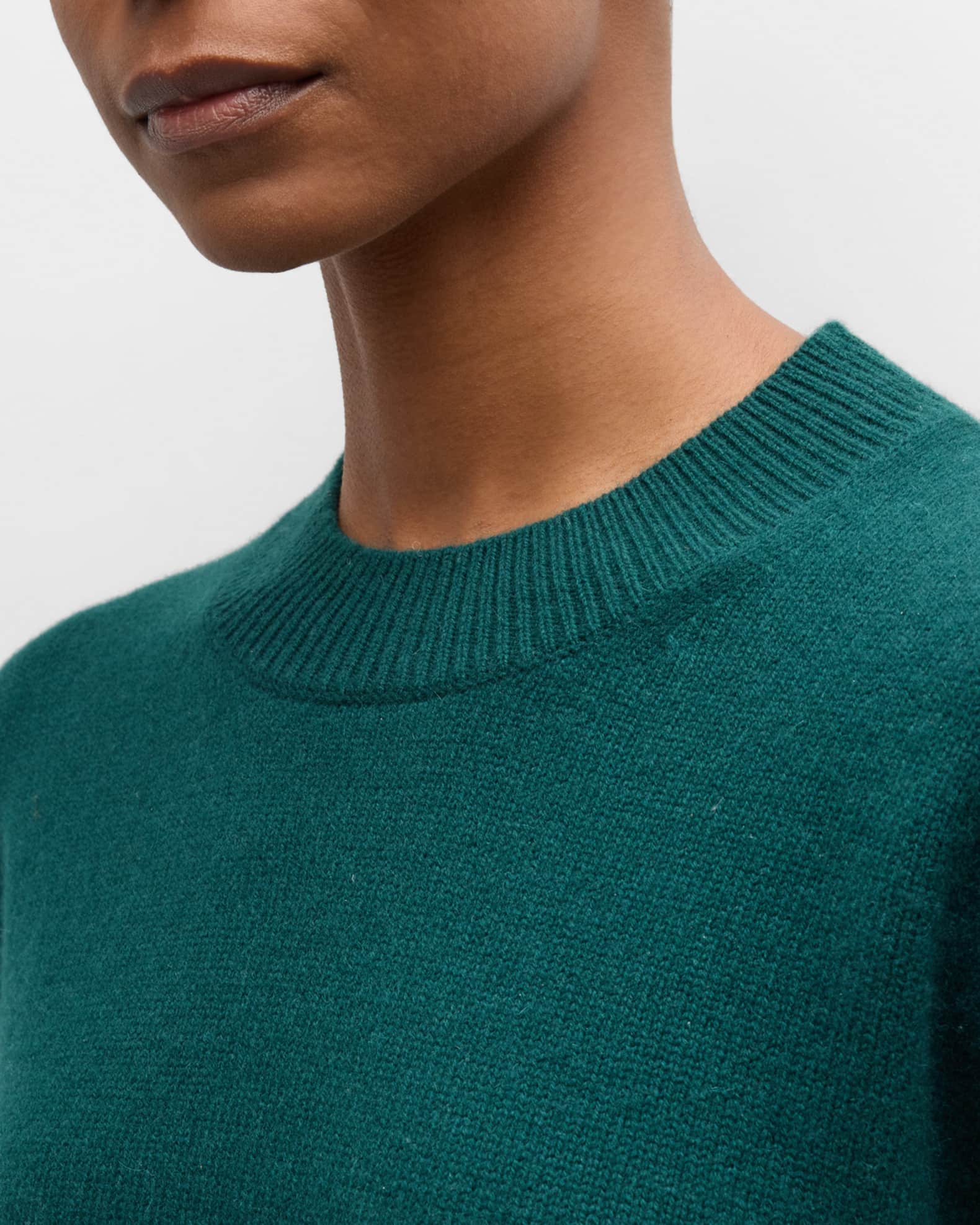 TWP Boy Crew Cashmere Sweater | Neiman Marcus