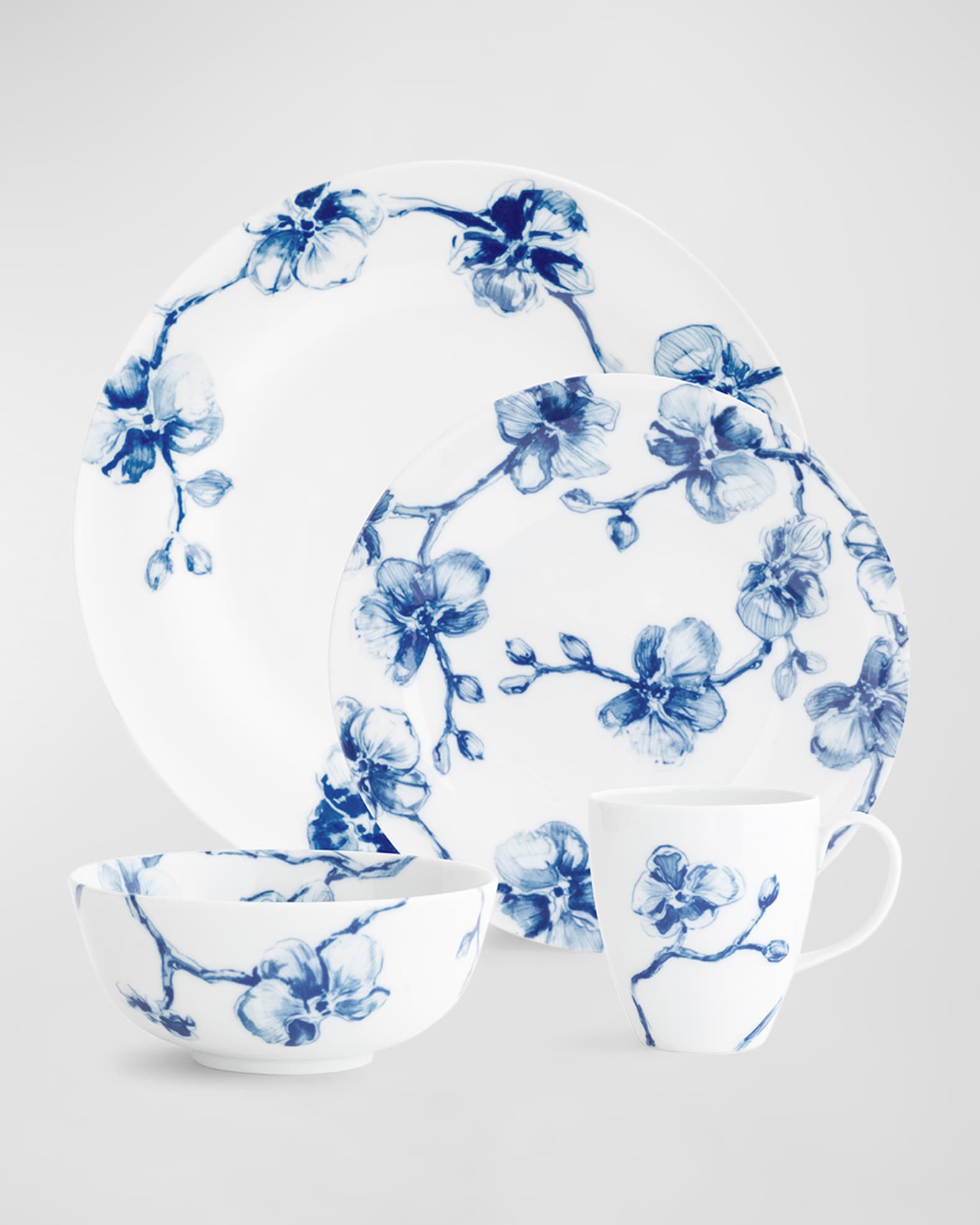 Blue Orchid Dinnerware Collection | Neiman Marcus