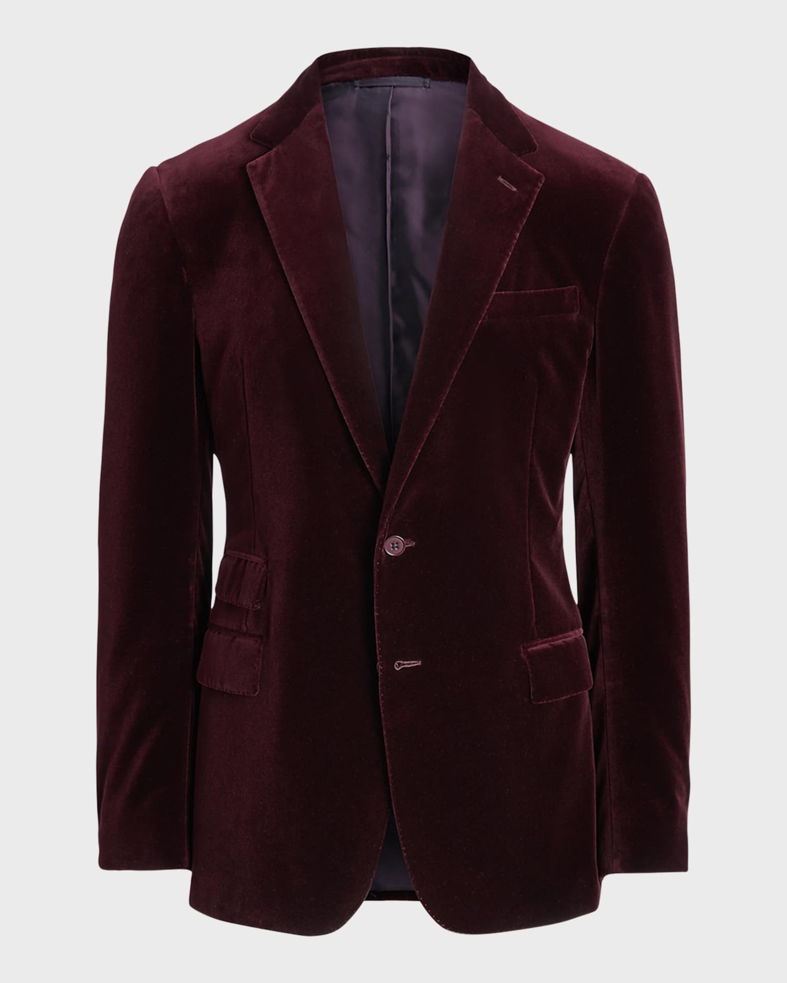 Ralph Lauren Purple Label Men's Kent Velvet Sport Jacket | Neiman Marcus
