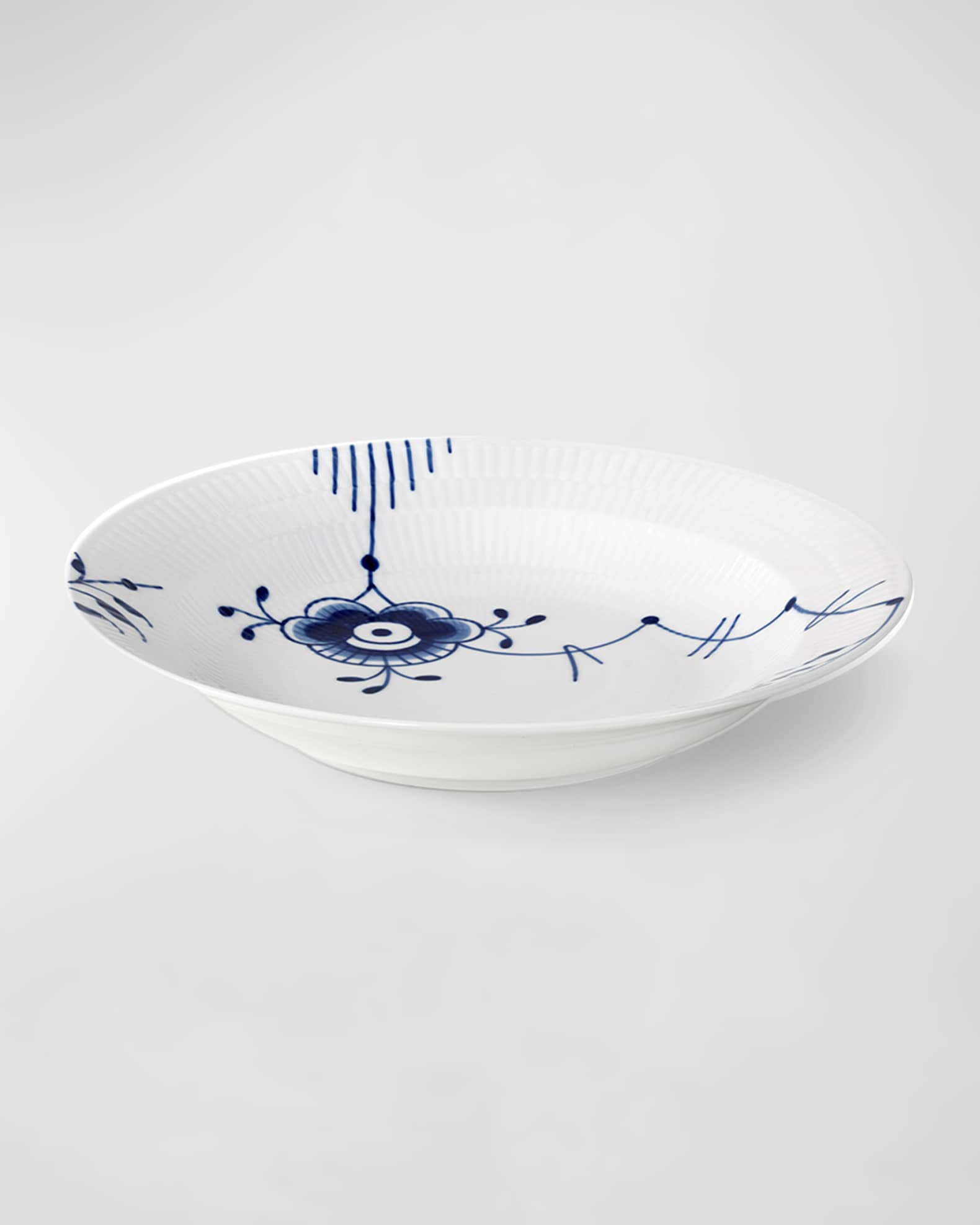 Royal Copenhagen Blue Fluted Mega Deep Plate | Neiman Marcus