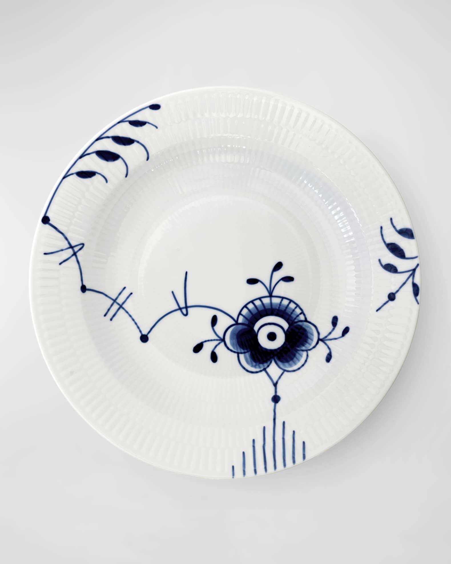 Royal Copenhagen Blue Fluted Mega Deep Plate | Neiman Marcus