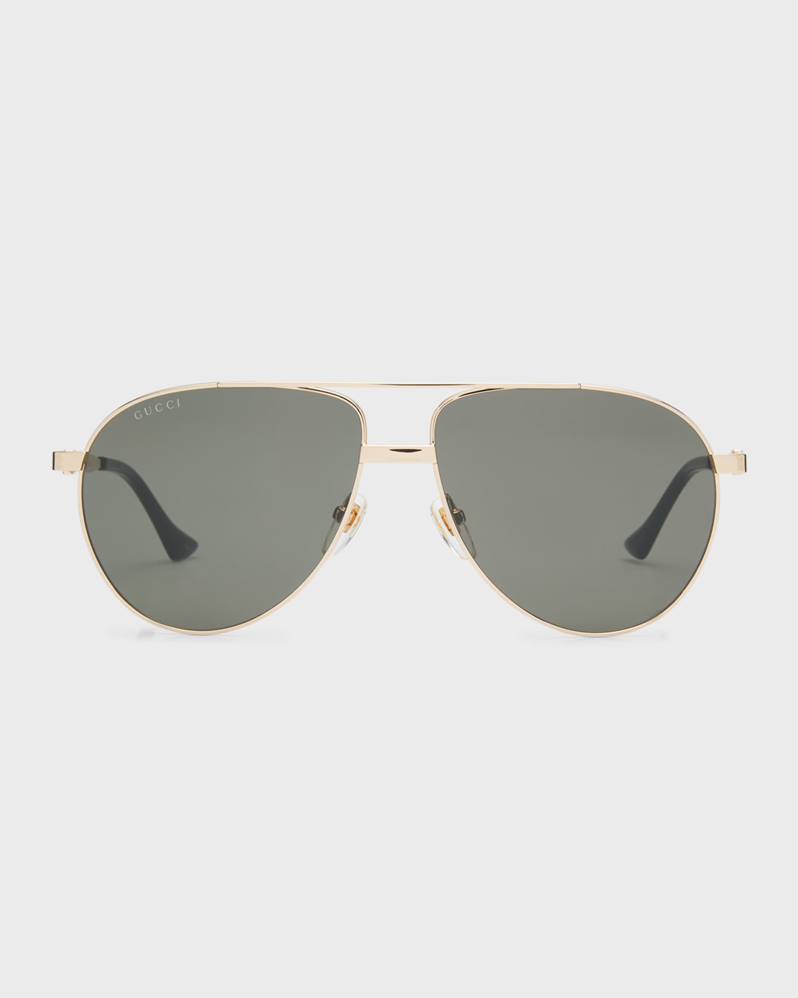 Gucci Men's GG1440Sm Metal Aviator Sunglasses | Neiman Marcus