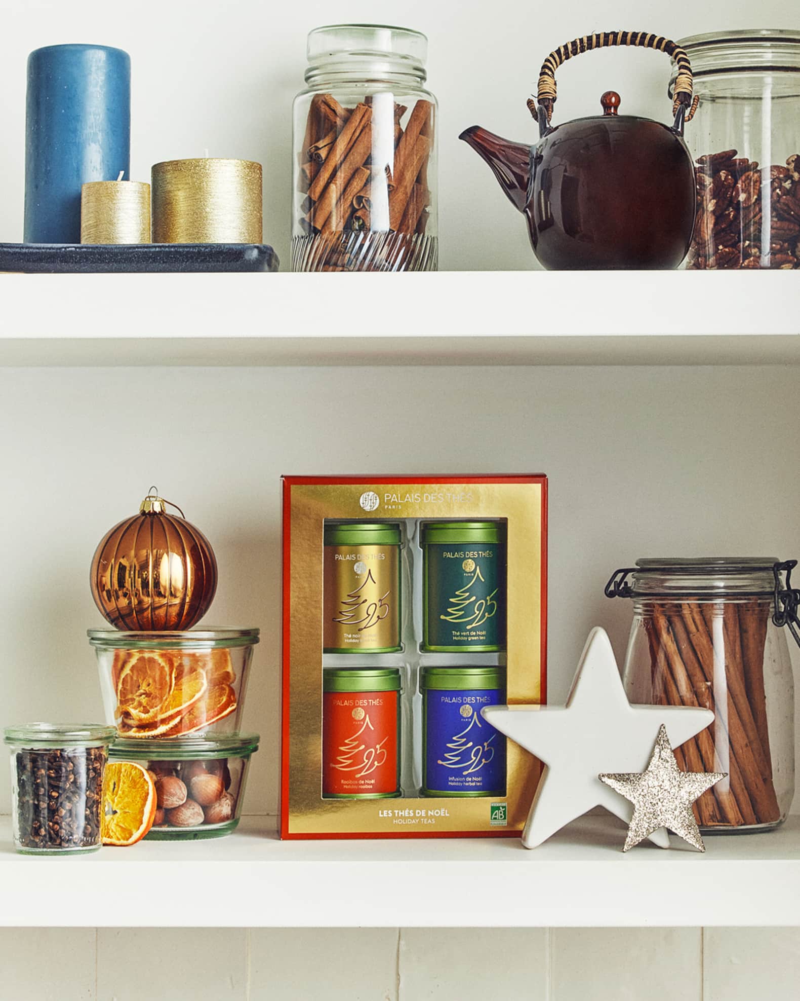 Palais des Thes Miniatures Box Set - N25 Holiday Loose Tea Tins ...