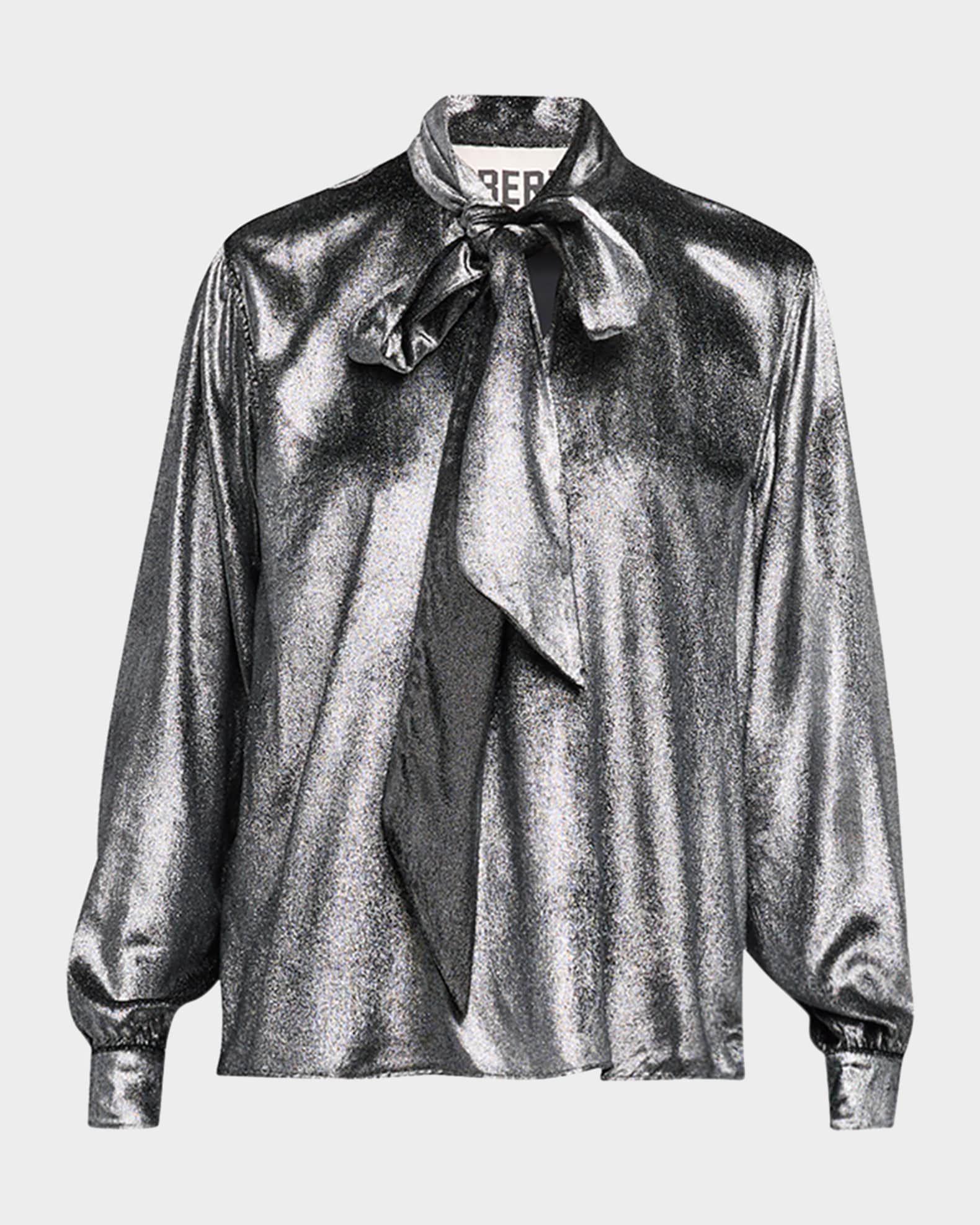 Libertine Sterling Slim Keith Tie Blouse | Neiman Marcus