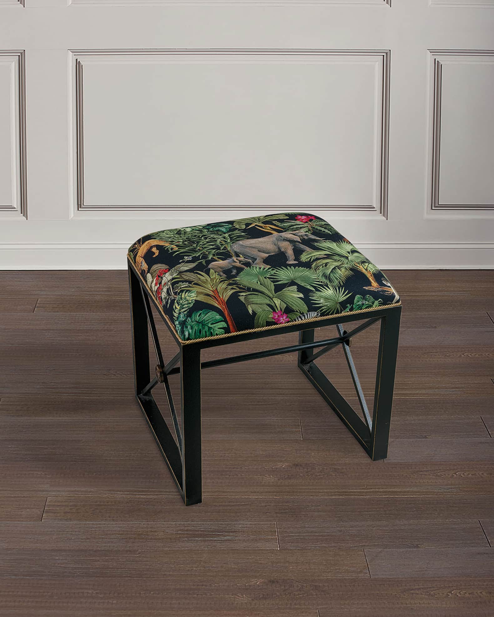 Port 68 Medallion Single Bench | Neiman Marcus