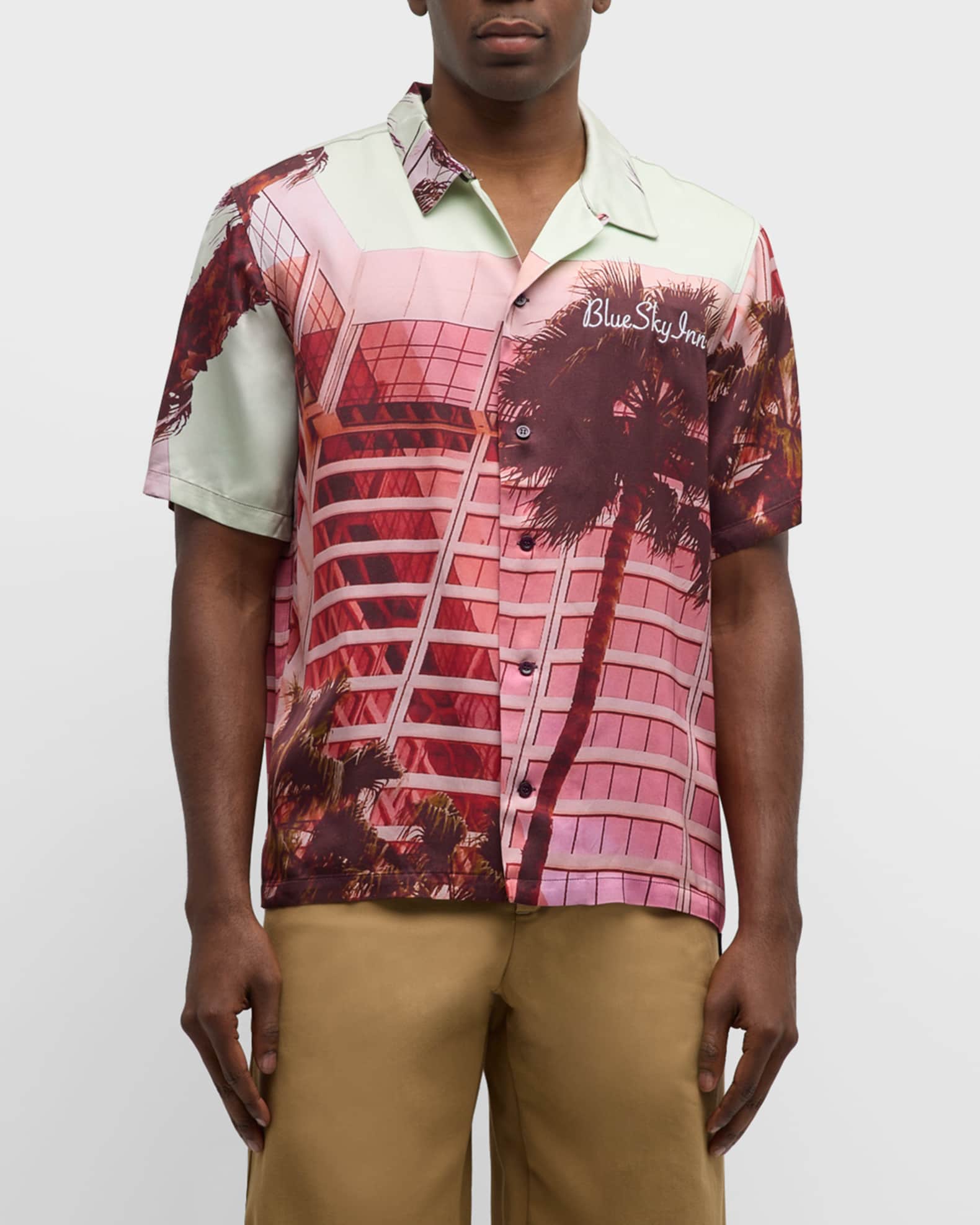 Blue Sky Inn Men's Condo Camp Shirt | Neiman Marcus