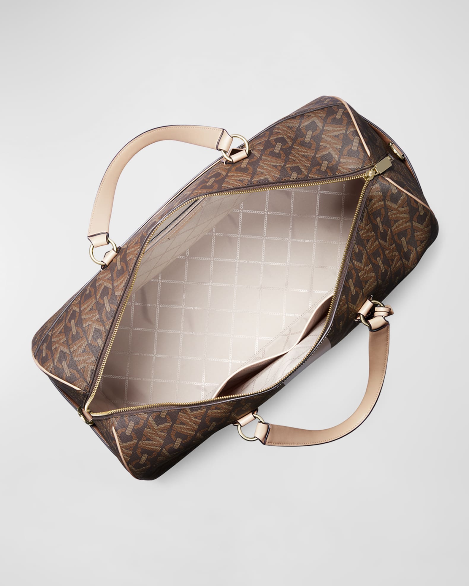 MICHAEL Michael Kors XL Monogram Zip Weekender Bag | Neiman Marcus