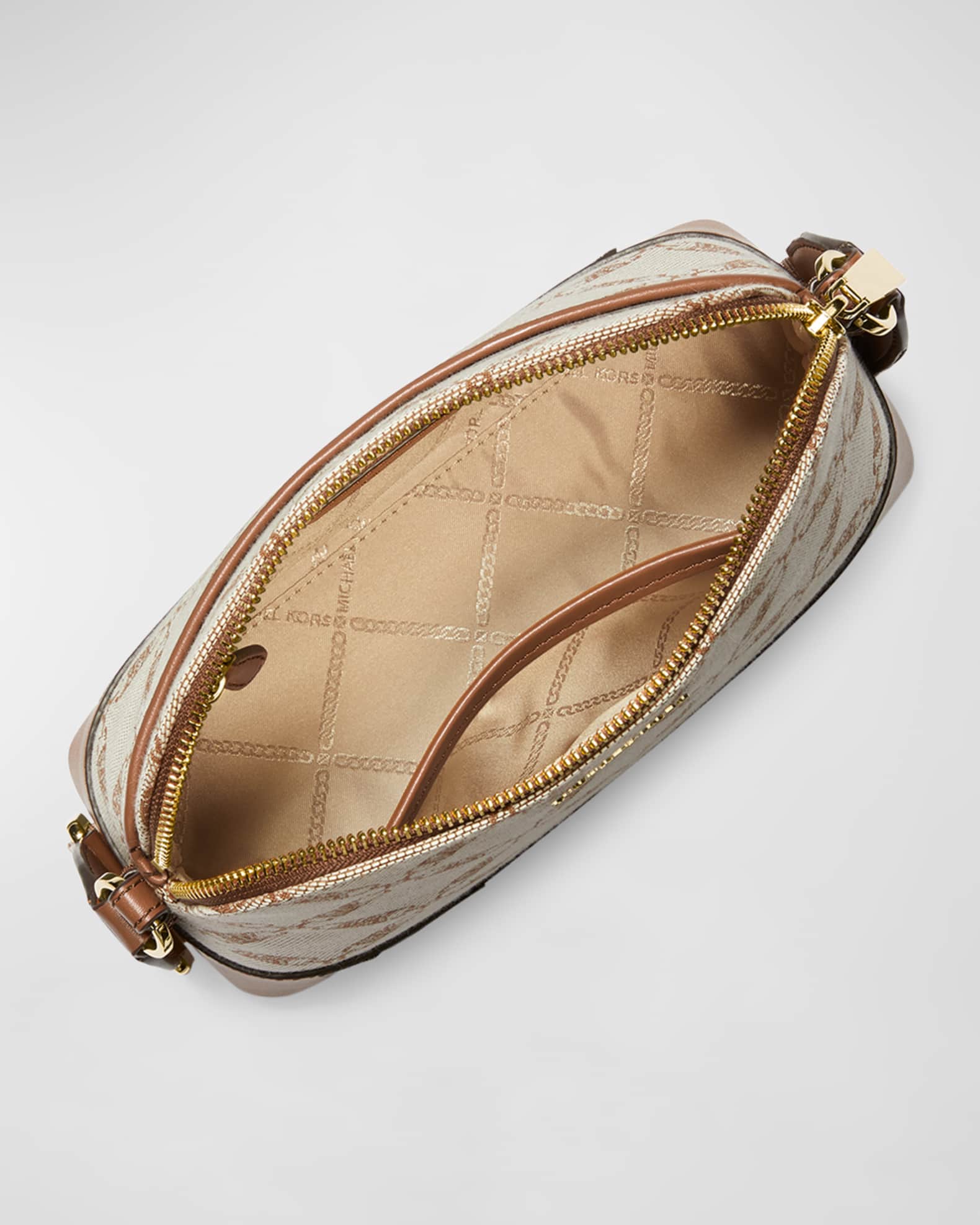 MICHAEL Michael Kors Dome Large Monogram Crossbody Bag | Neiman Marcus