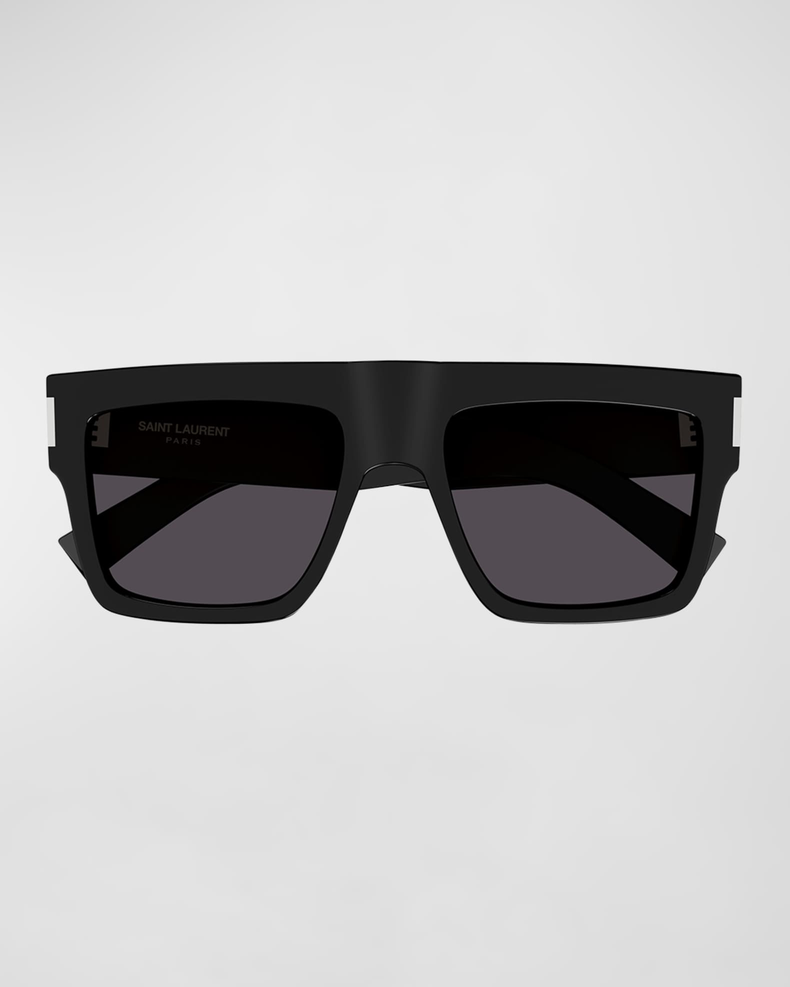 Saint Laurent Men's SL 628 Acetate Rectangle Sunglasses | Neiman Marcus