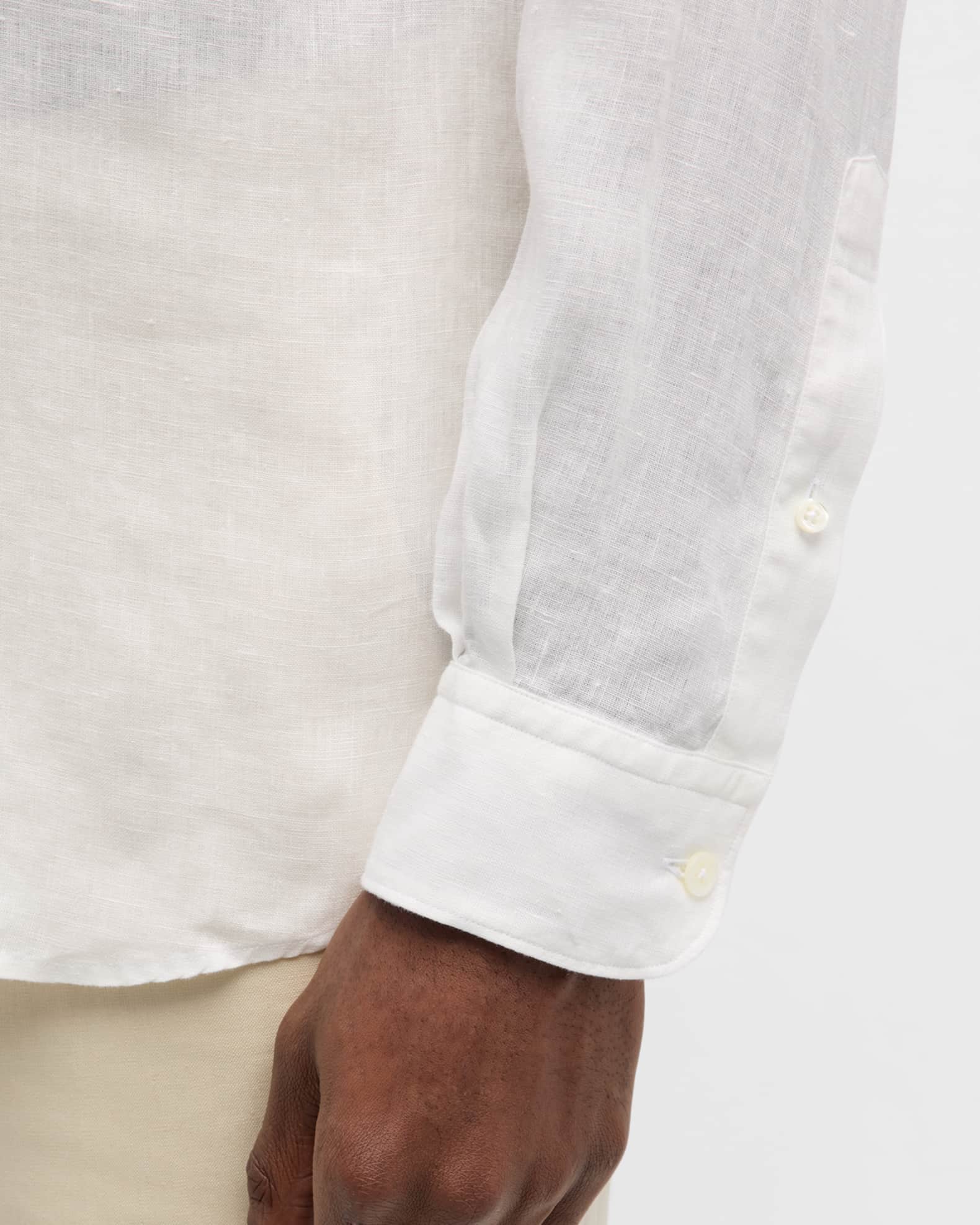 ZEGNA Men's Linen Sport Shirt | Neiman Marcus