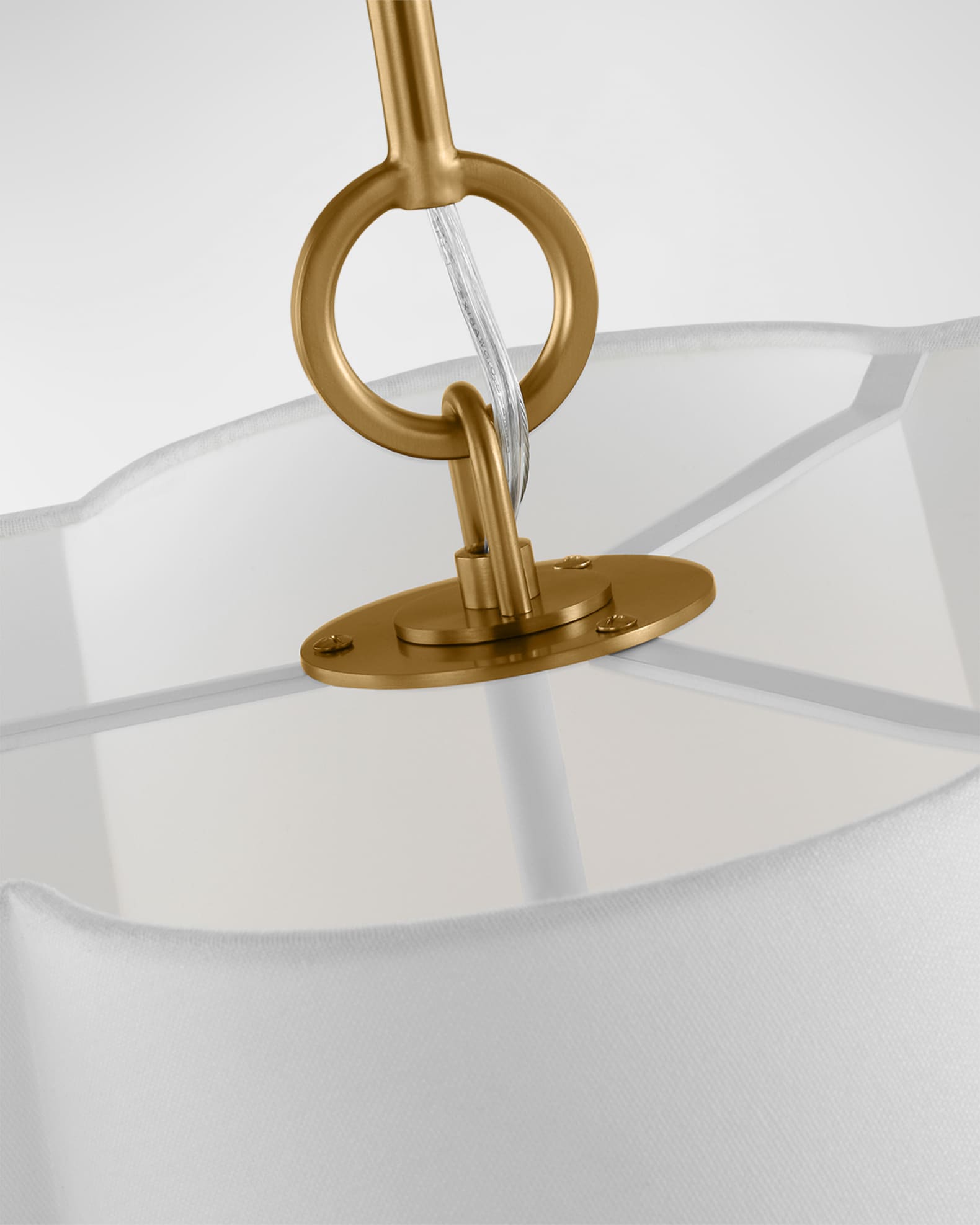 Visual Comfort Studio Bronte 22" 3-Light Hanging Shade by kate spade ...