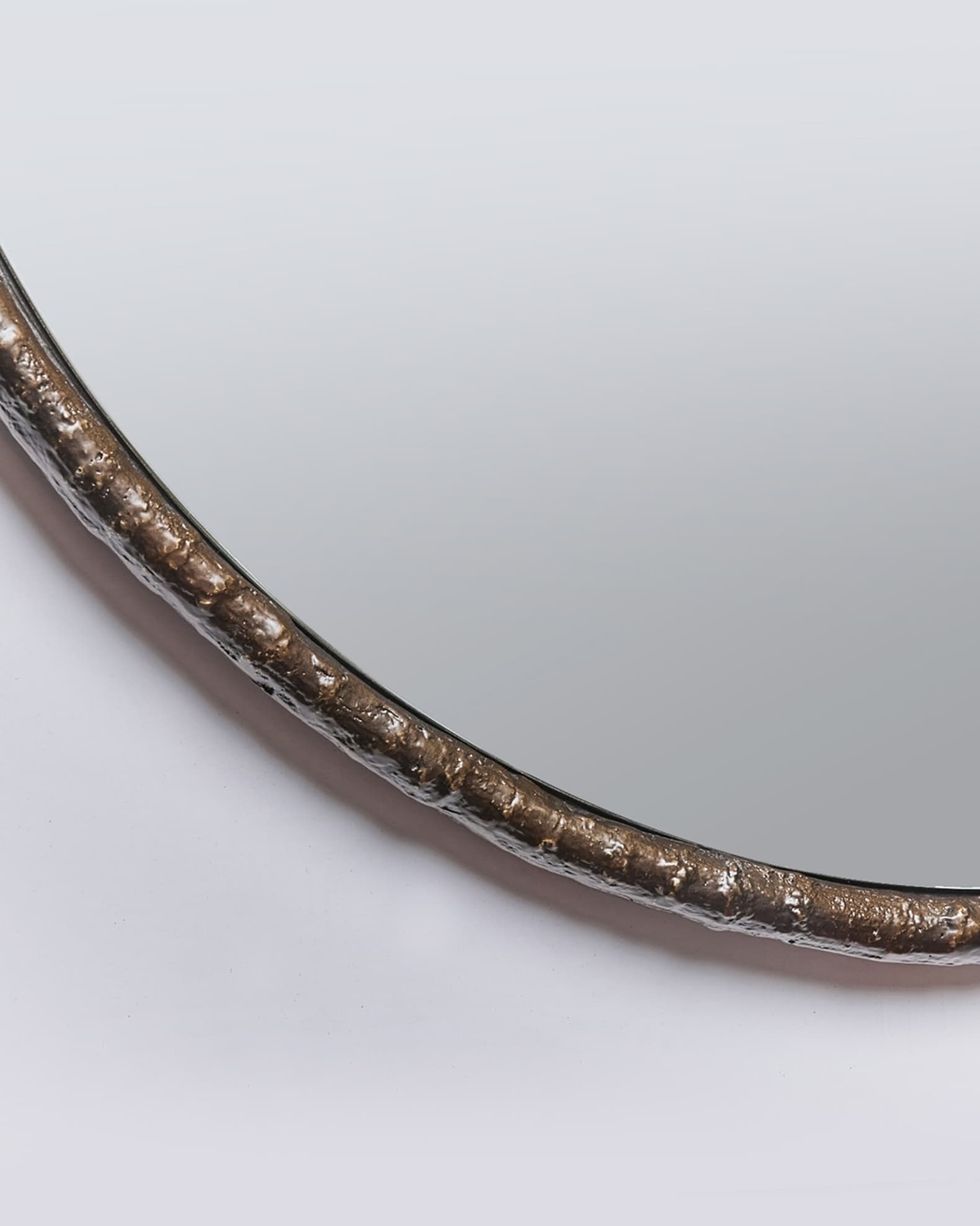 Interlude Home Andover 36" Round Mirror | Neiman Marcus