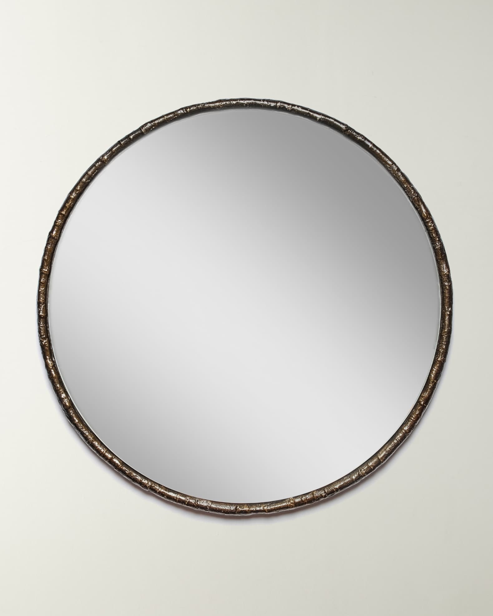 Interlude Home Andover 36" Round Mirror | Neiman Marcus