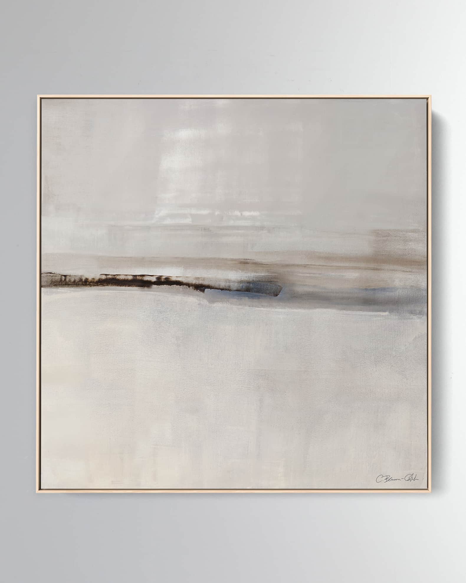 Benson-Cobb Studios "Landscape No. 5" Hand-Embellished Giclee On Canvas ...