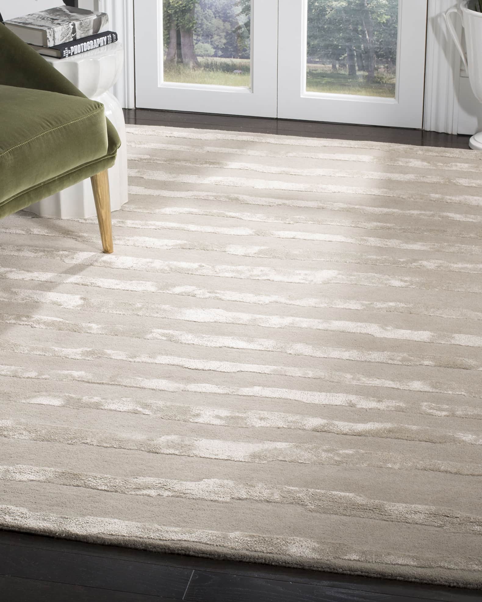 Track Shine Rugs | Neiman Marcus