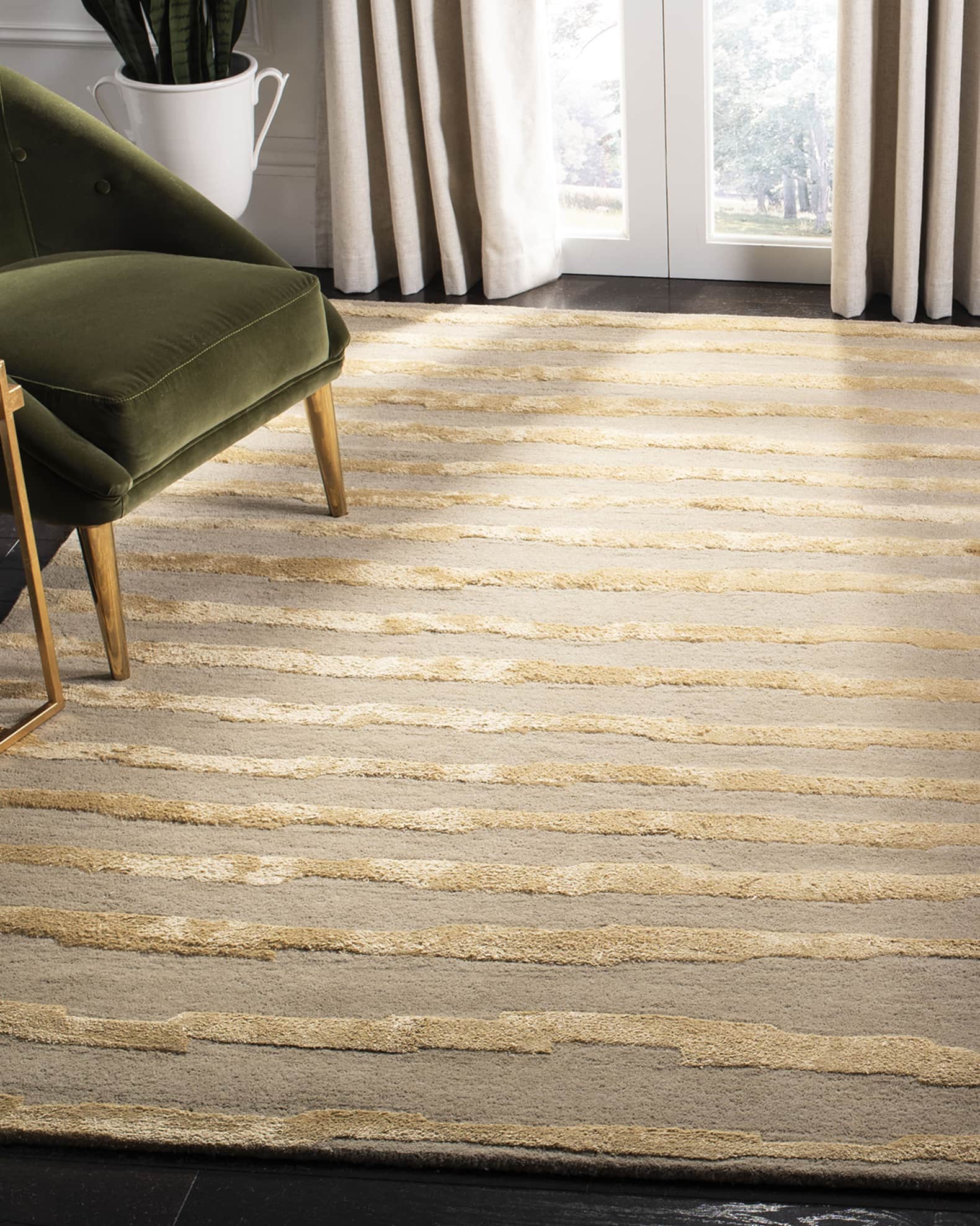 Track Shine Rugs | Neiman Marcus