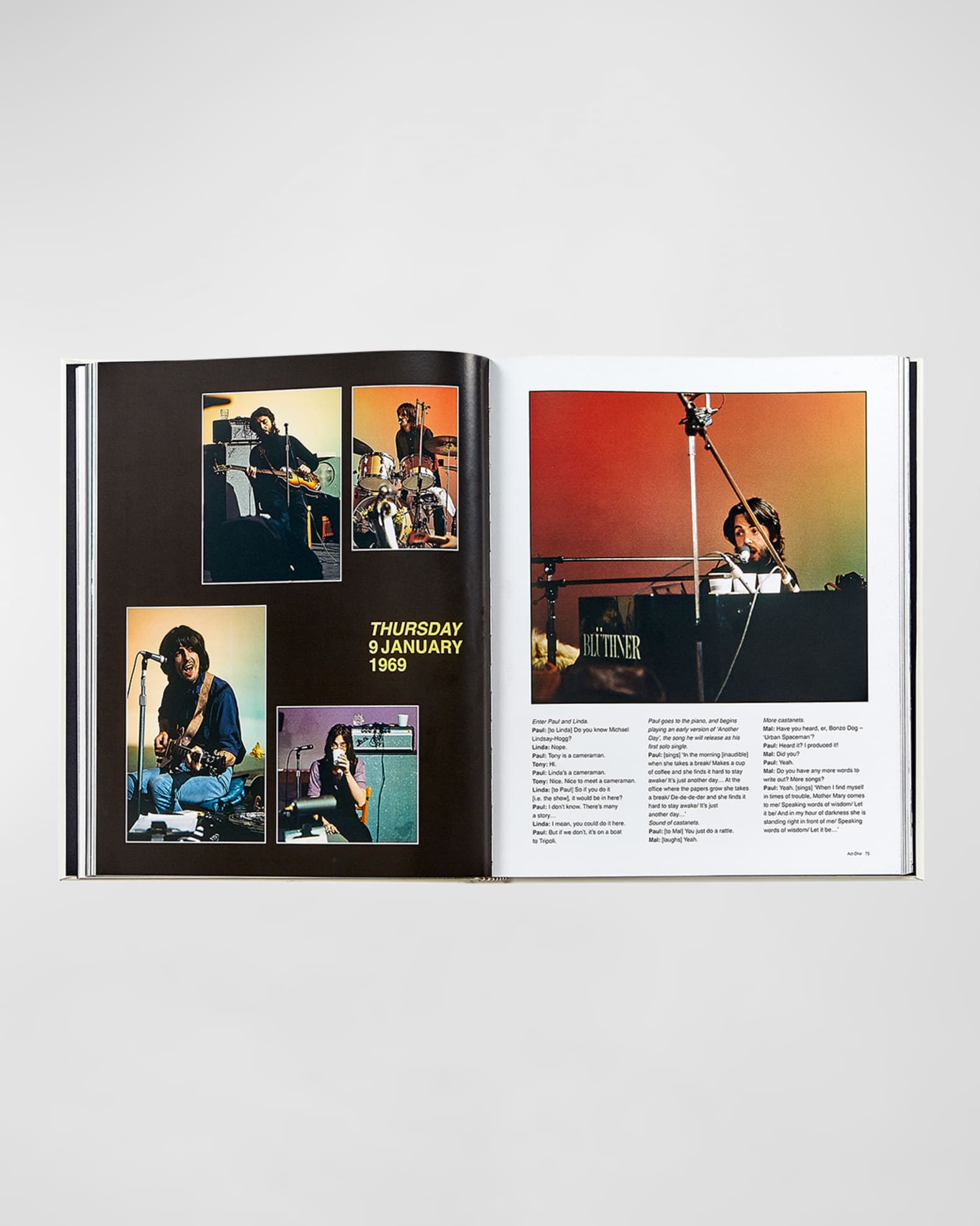 Graphic Image "The Beatles Get Back" Book | Neiman Marcus