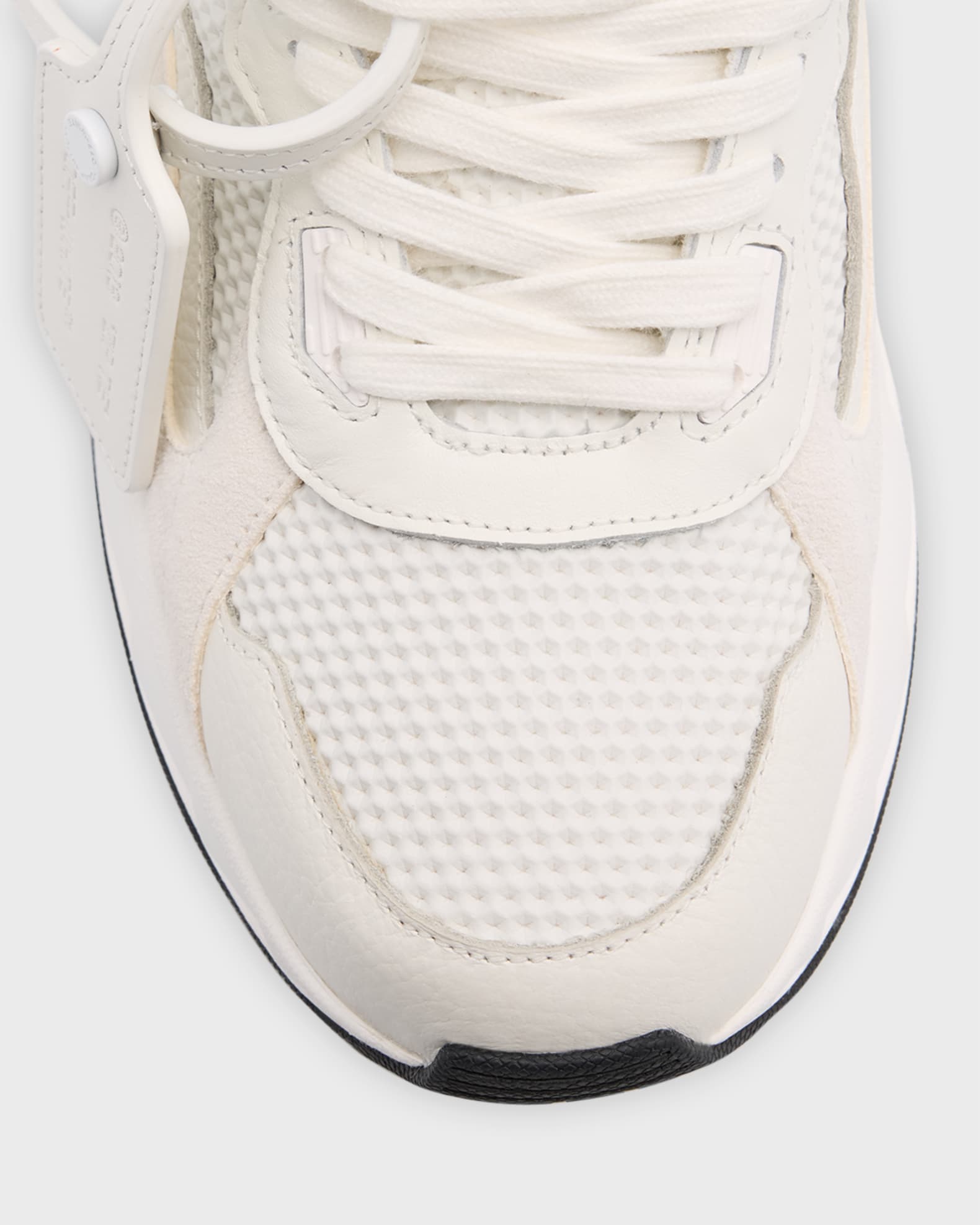 Off-White Kick Off Mesh Runner Sneakers | Neiman Marcus