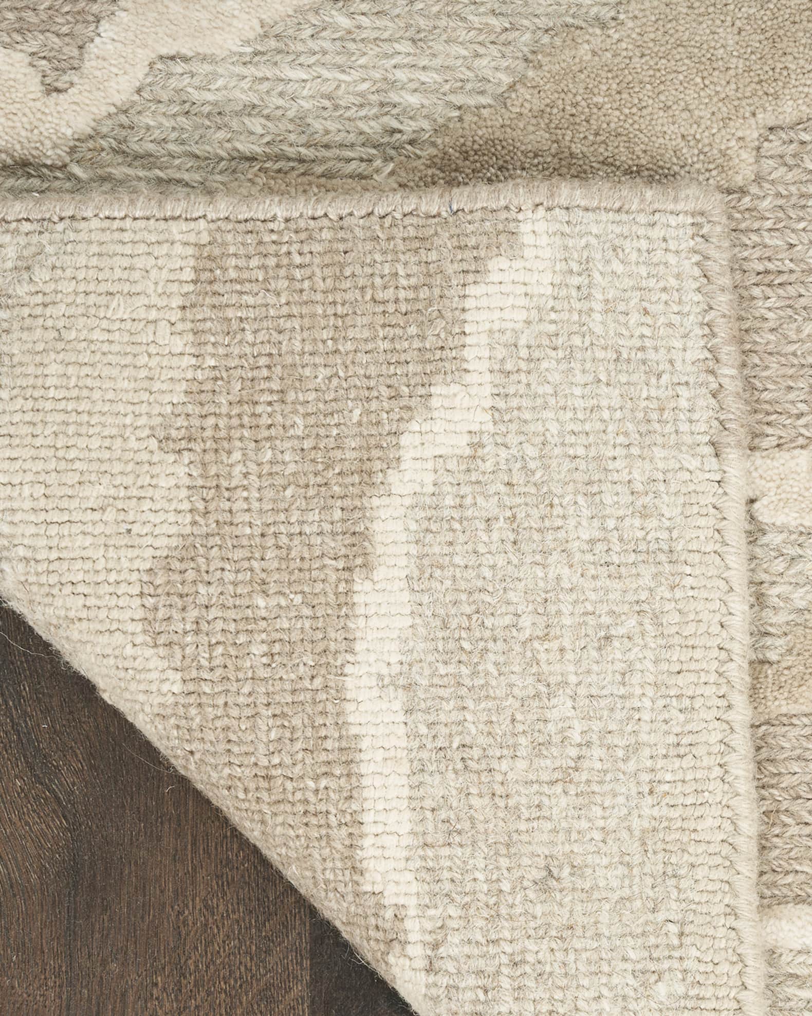 Rolling Hand-Knotted Rug | Neiman Marcus