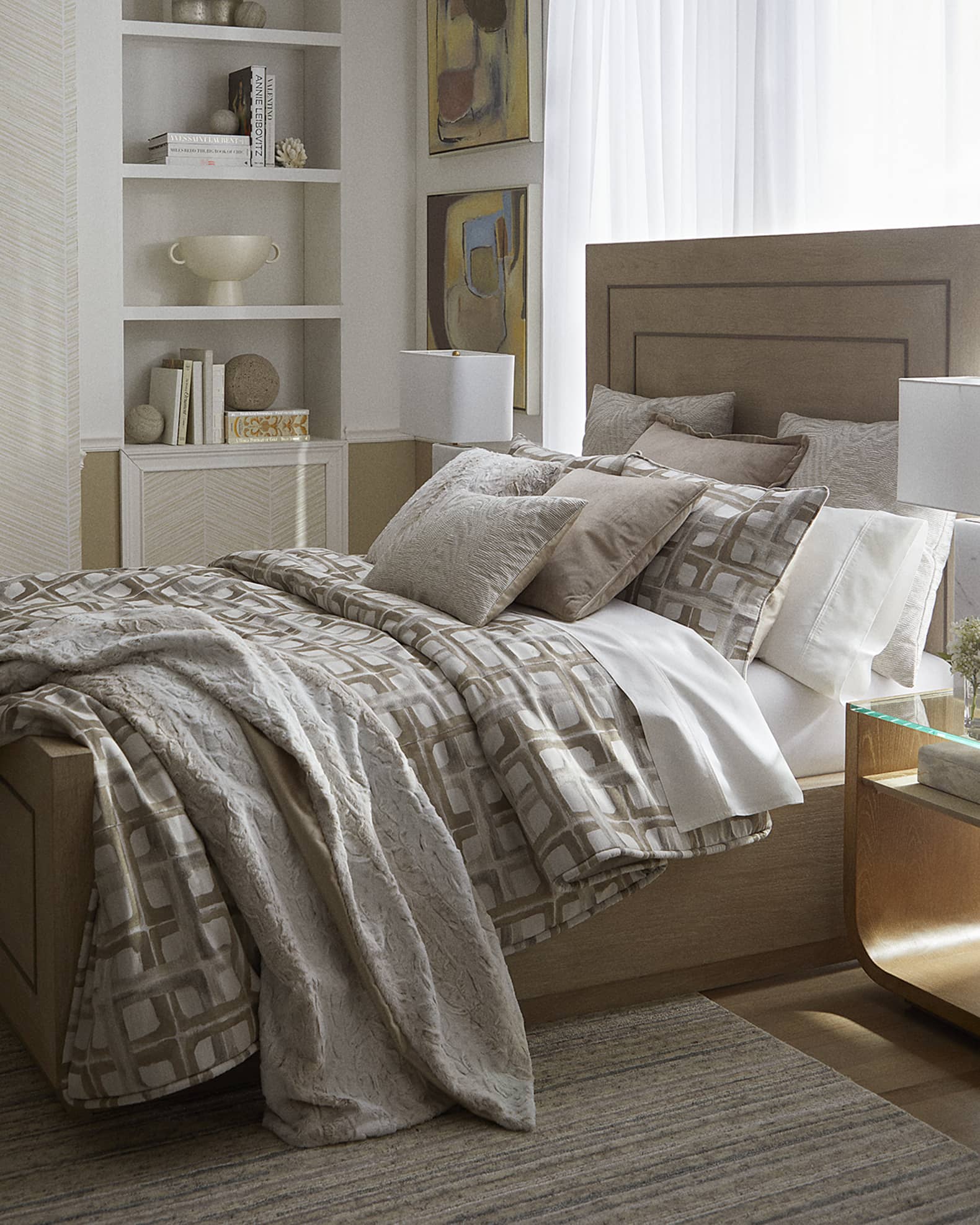 Makeshift Velvet Bedding Collection | Neiman Marcus