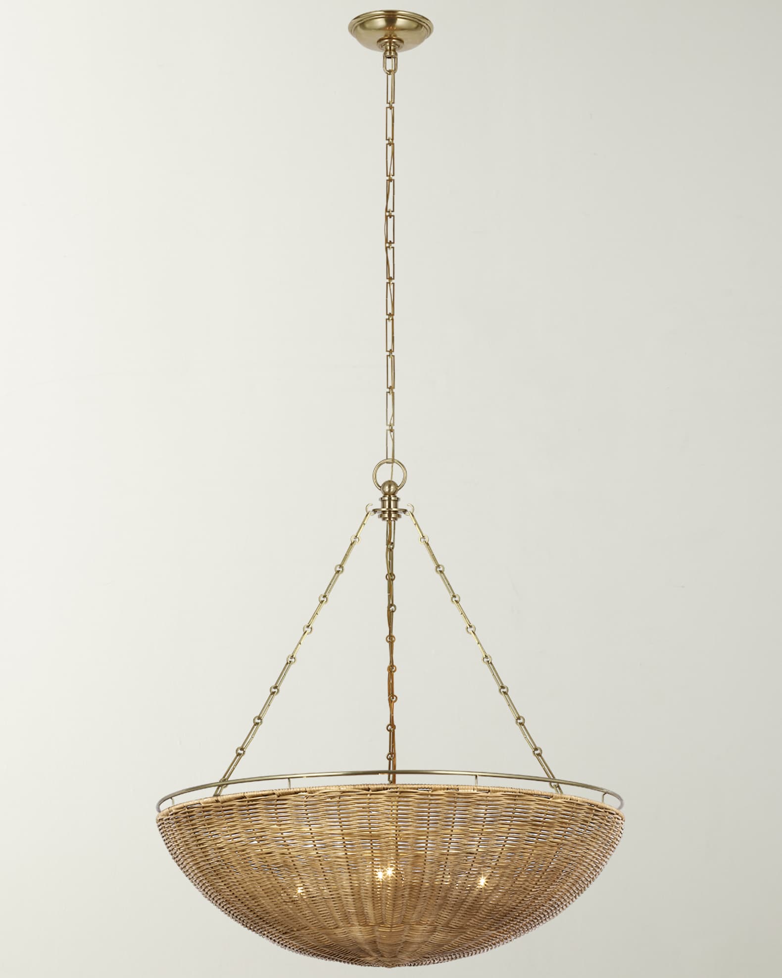 Visual Comfort Signature Clovis 28" 4-Light Chandelier By Chapman ...