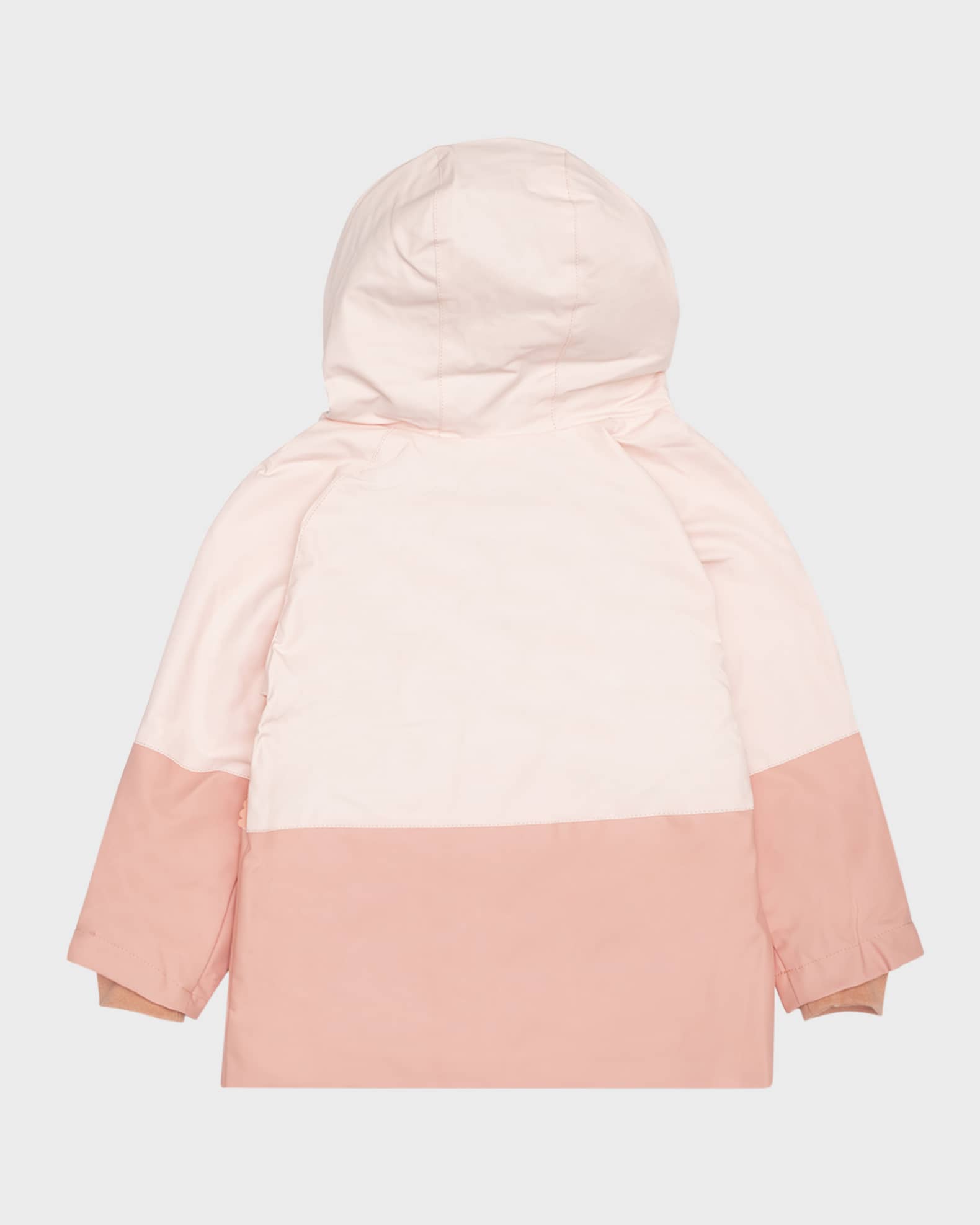 Girl's Colorblock Hooded Raincoat | Neiman Marcus