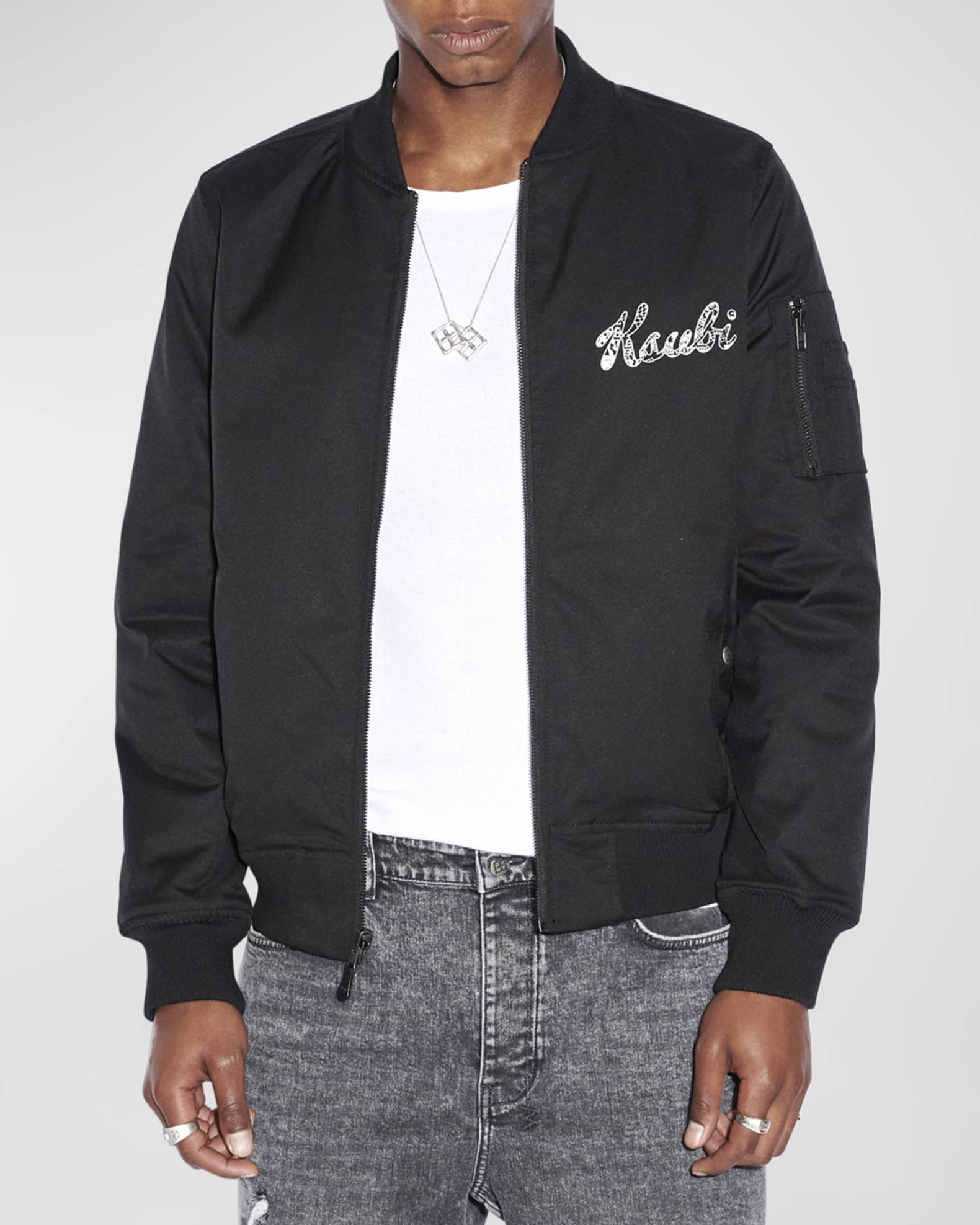 Ksubi Men's Autograph Reversible Bomber Jacket | Neiman Marcus