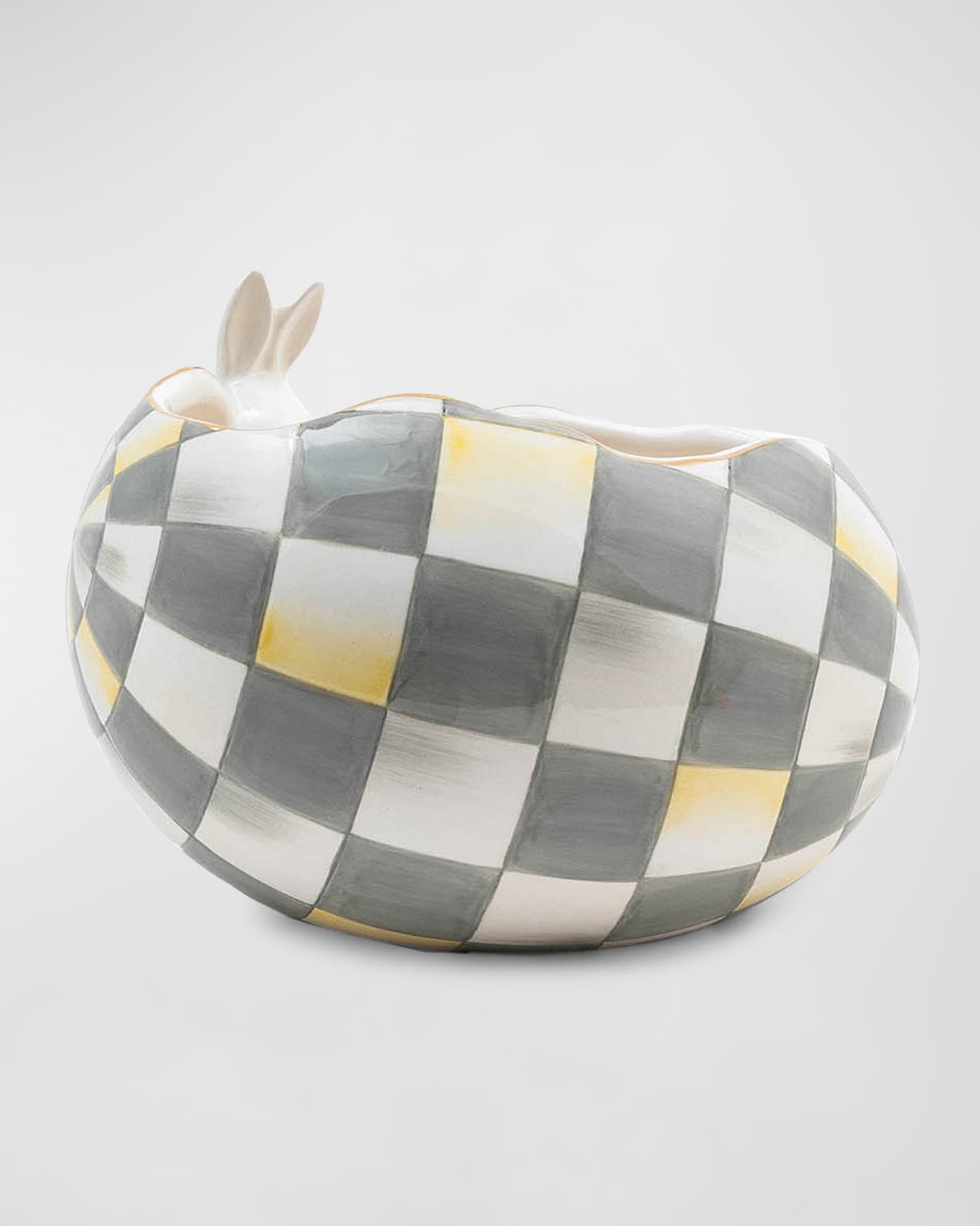 MacKenzie-Childs White Rabbit Dish | Neiman Marcus