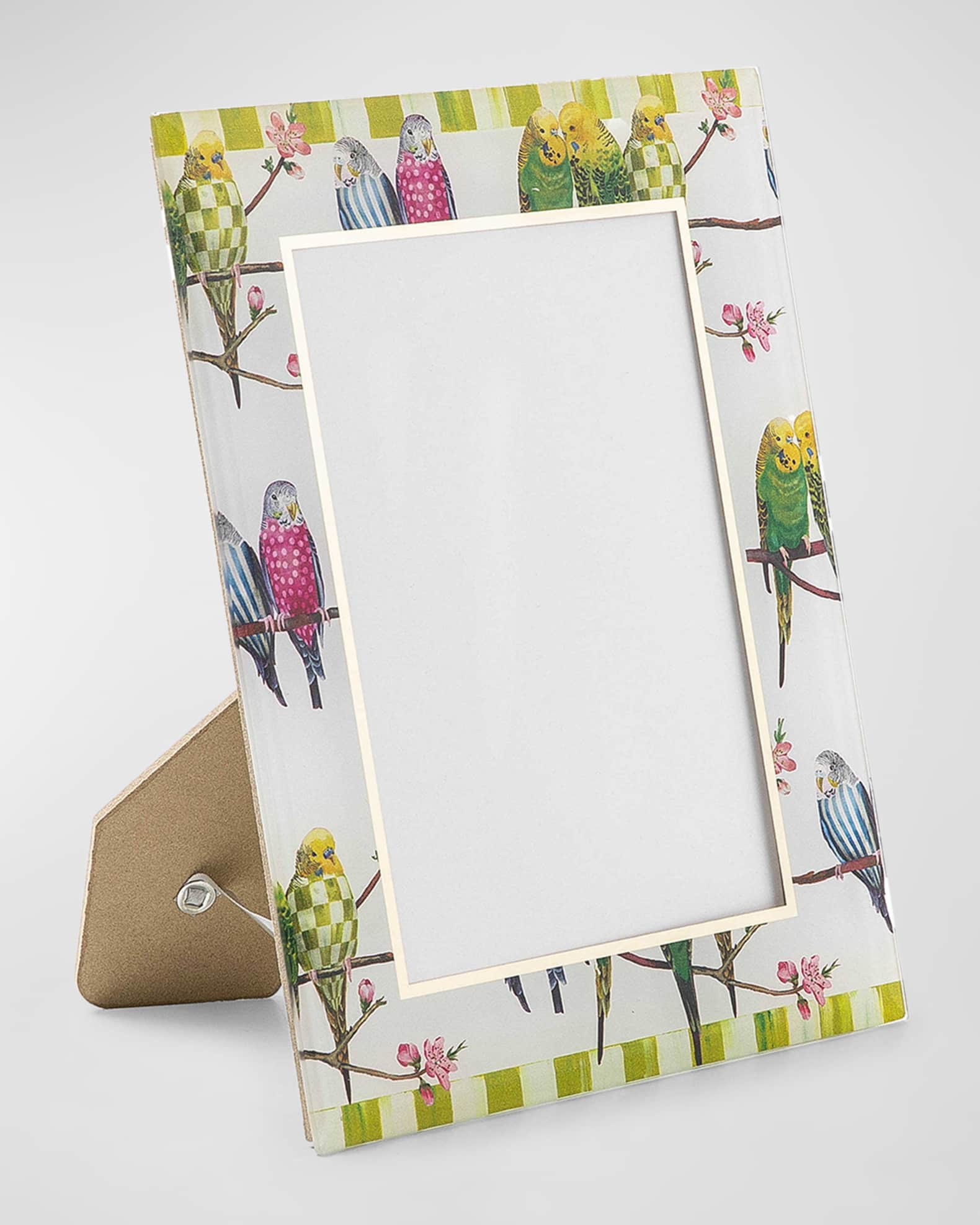 MacKenzie-Childs Parakeet Frame, 5" x 7" | Neiman Marcus
