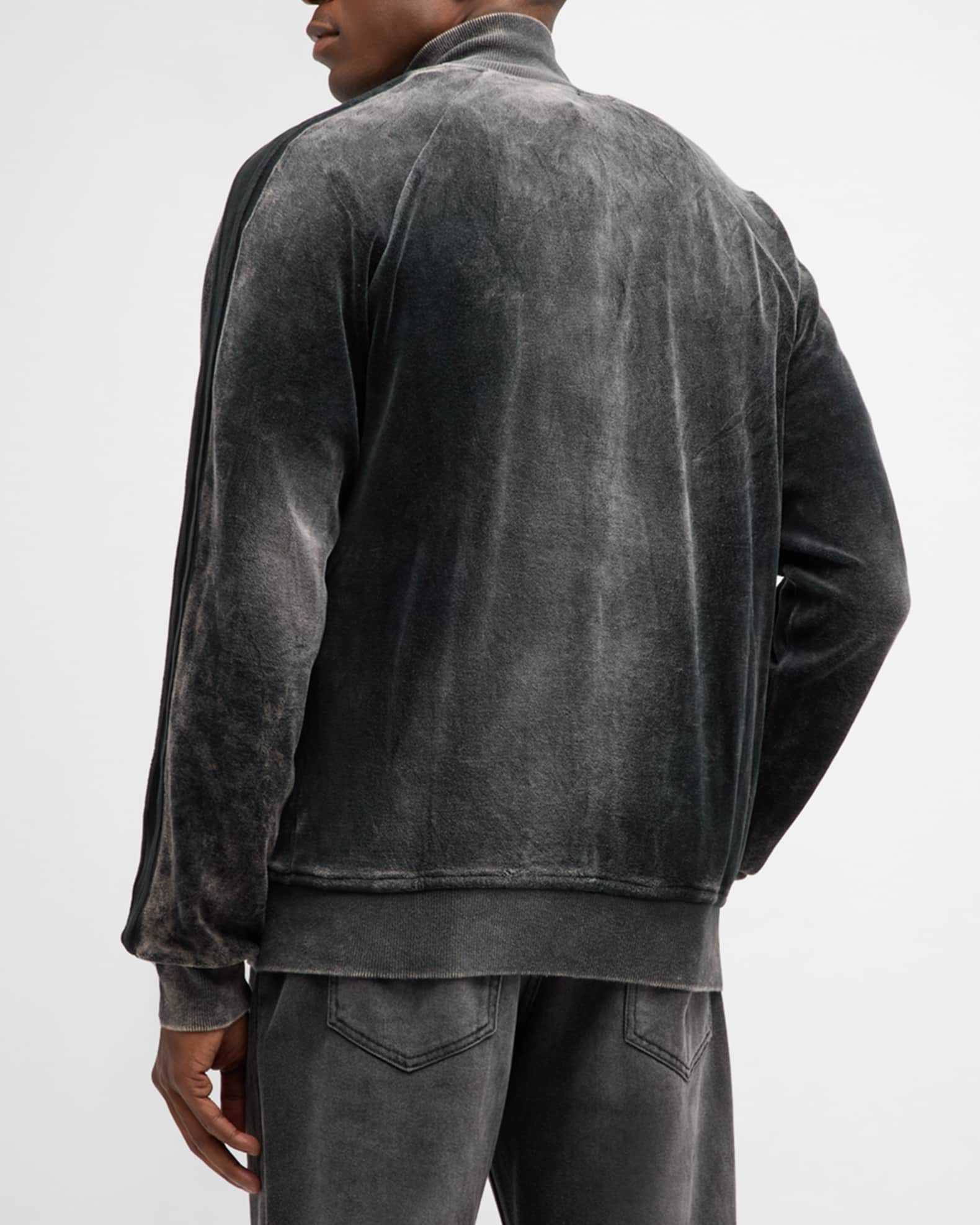 Diesel Men's S-Raband Faded Chenille Tracksuit Top | Neiman Marcus