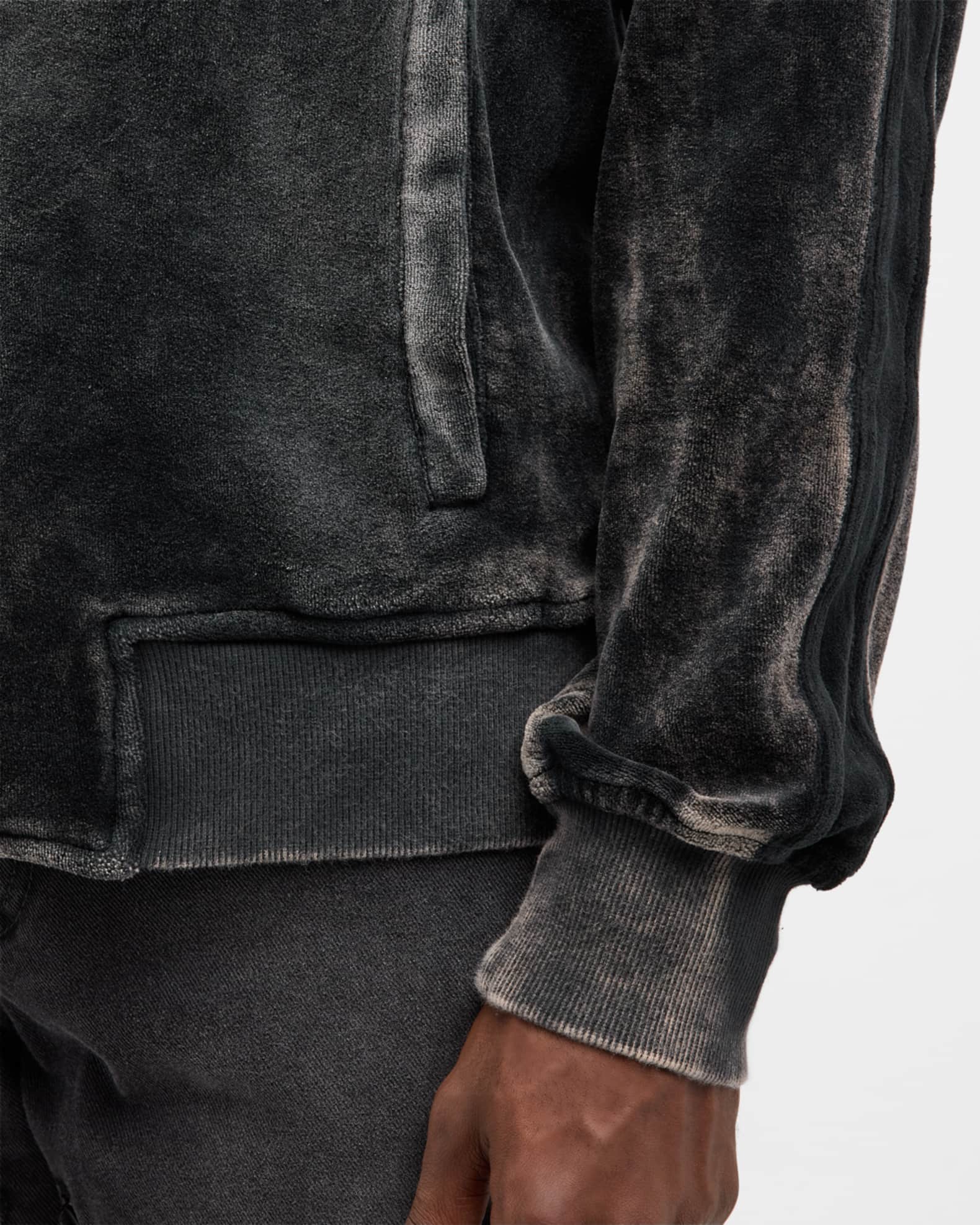 Diesel Men's S-Raband Faded Chenille Tracksuit Top | Neiman Marcus