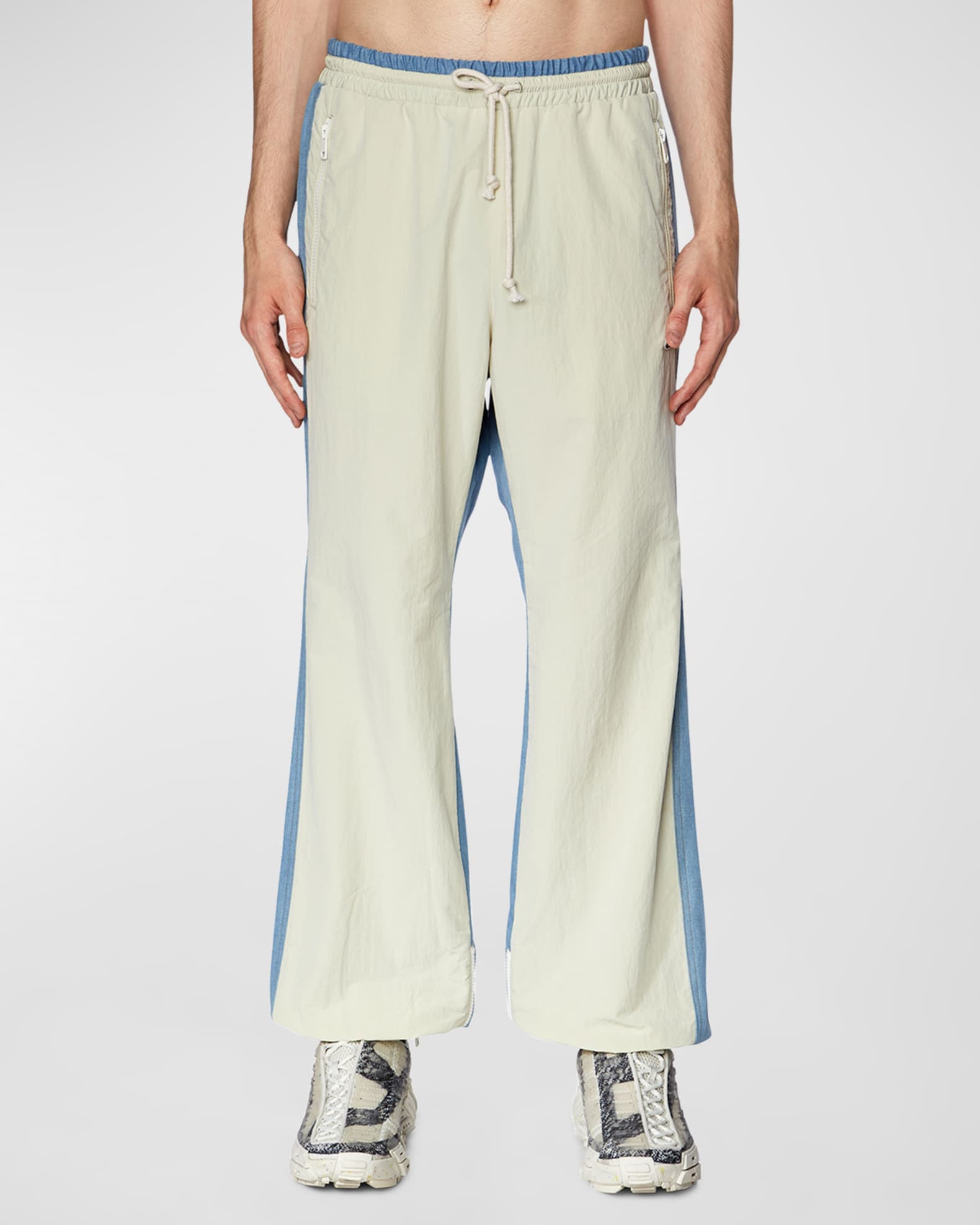 Diesel Men's P-Bright Colorblock Tracksuit Pants | Neiman Marcus
