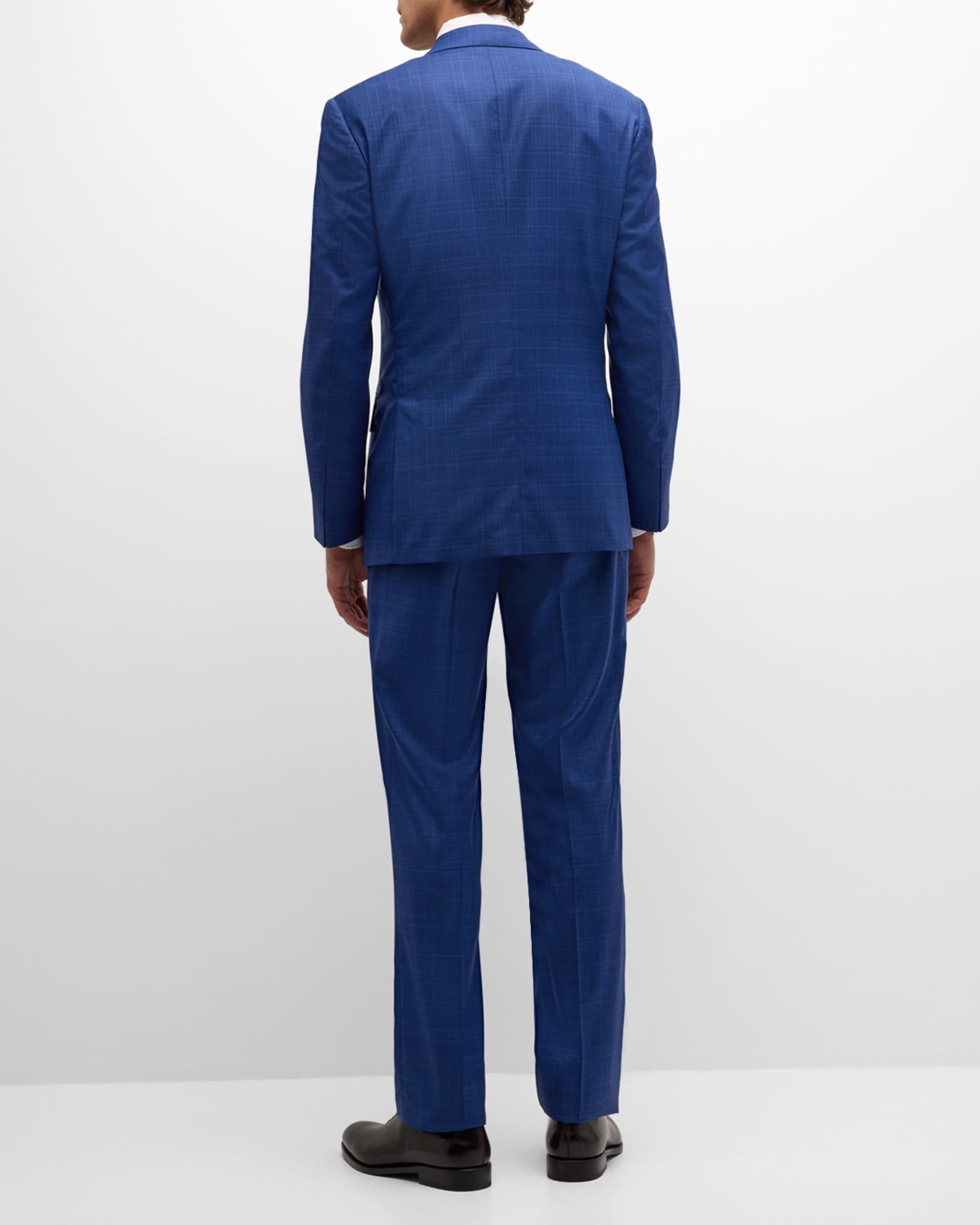 Stefano Ricci Men's Wool Plaid Suit | Neiman Marcus