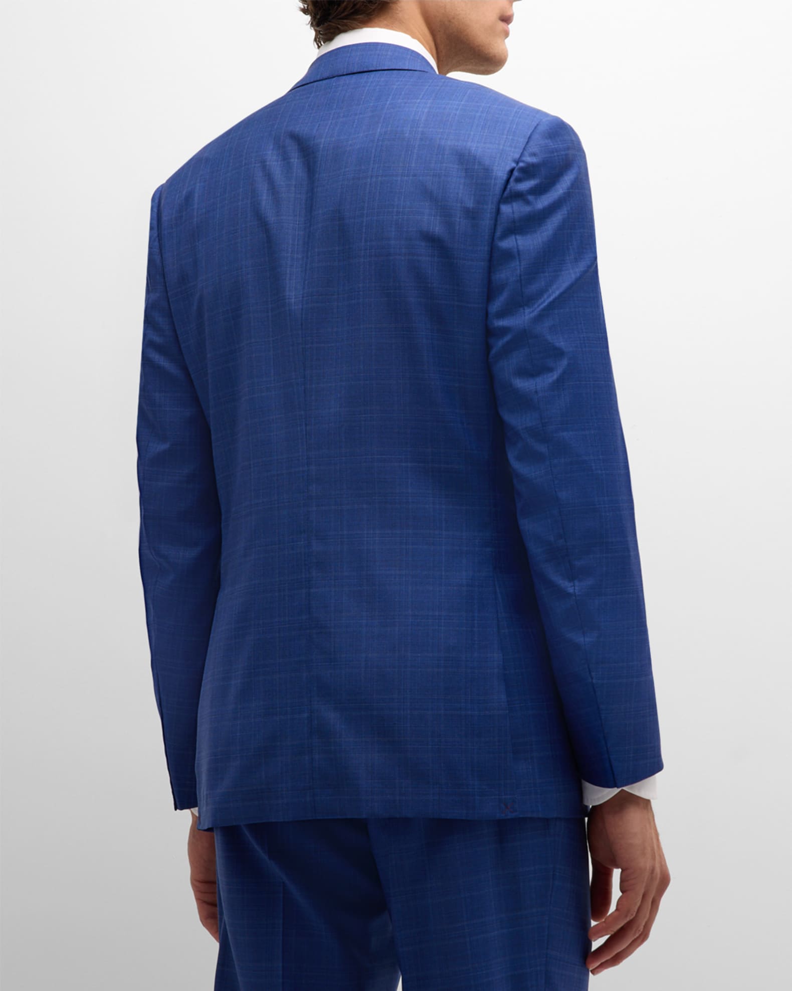 Stefano Ricci Men's Wool Plaid Suit | Neiman Marcus