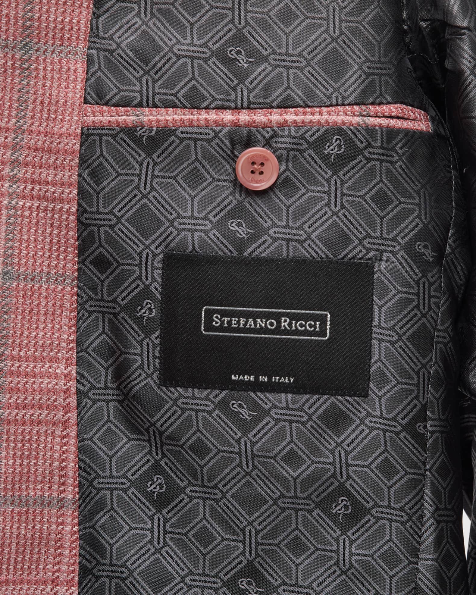 Stefano Ricci Men's Cashmere Plaid Jacket | Neiman Marcus