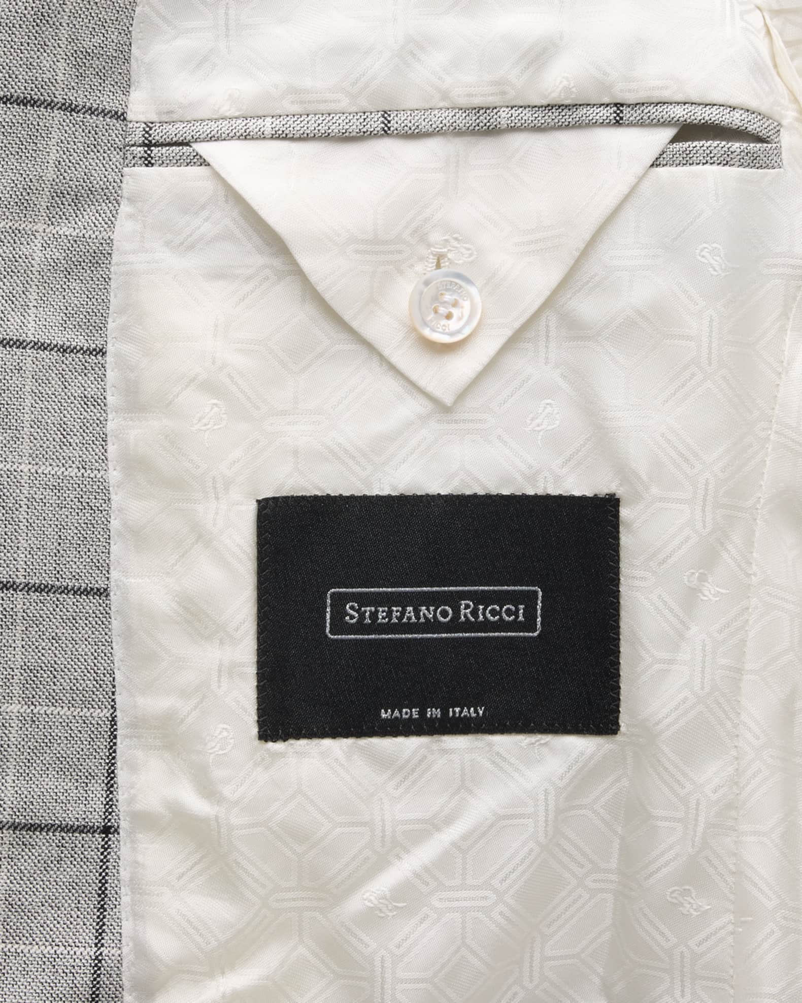 Stefano Ricci Men's Wool and Silk Two-Button Jacket | Neiman Marcus