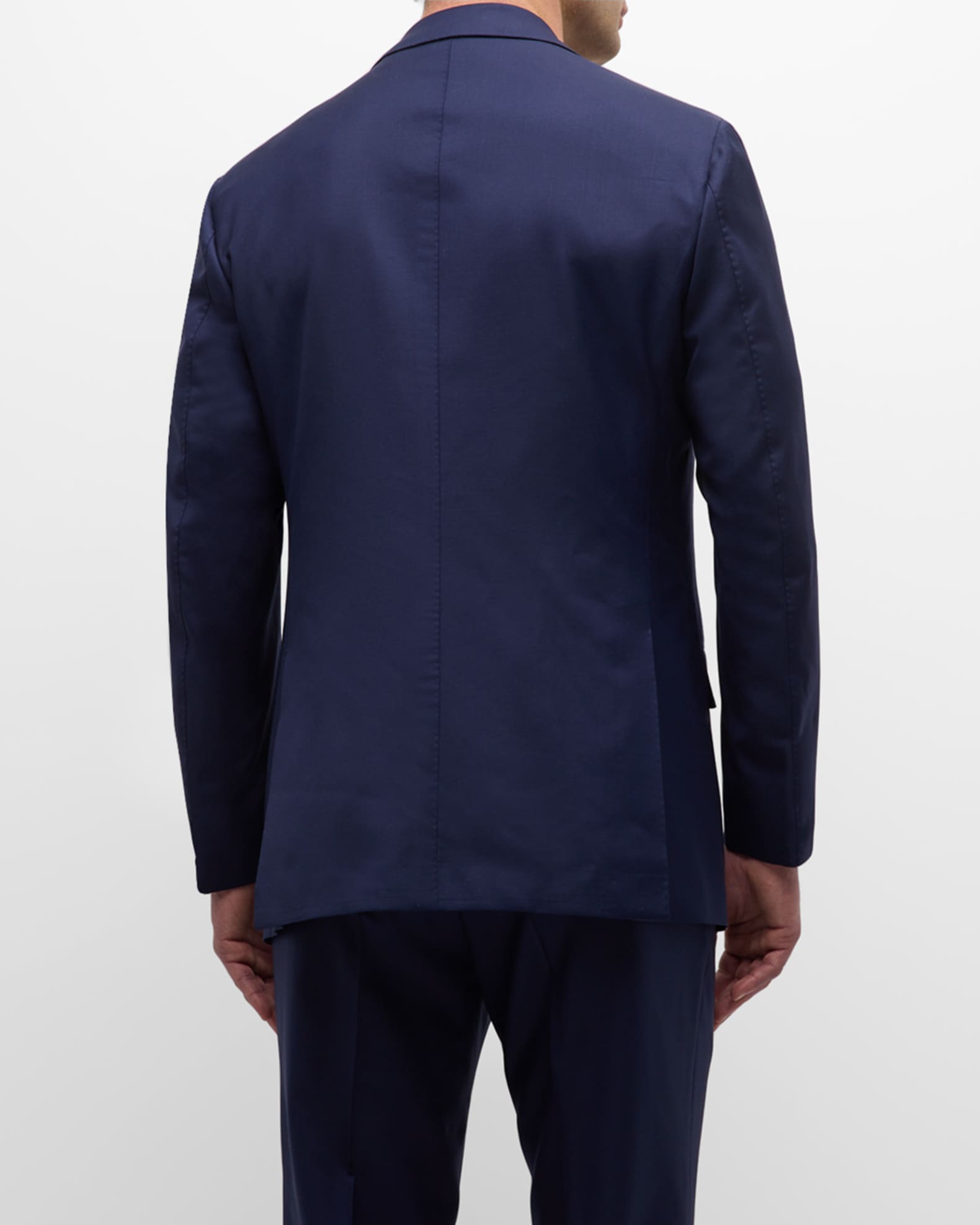 Kiton Men's Solid Wool Suit | Neiman Marcus