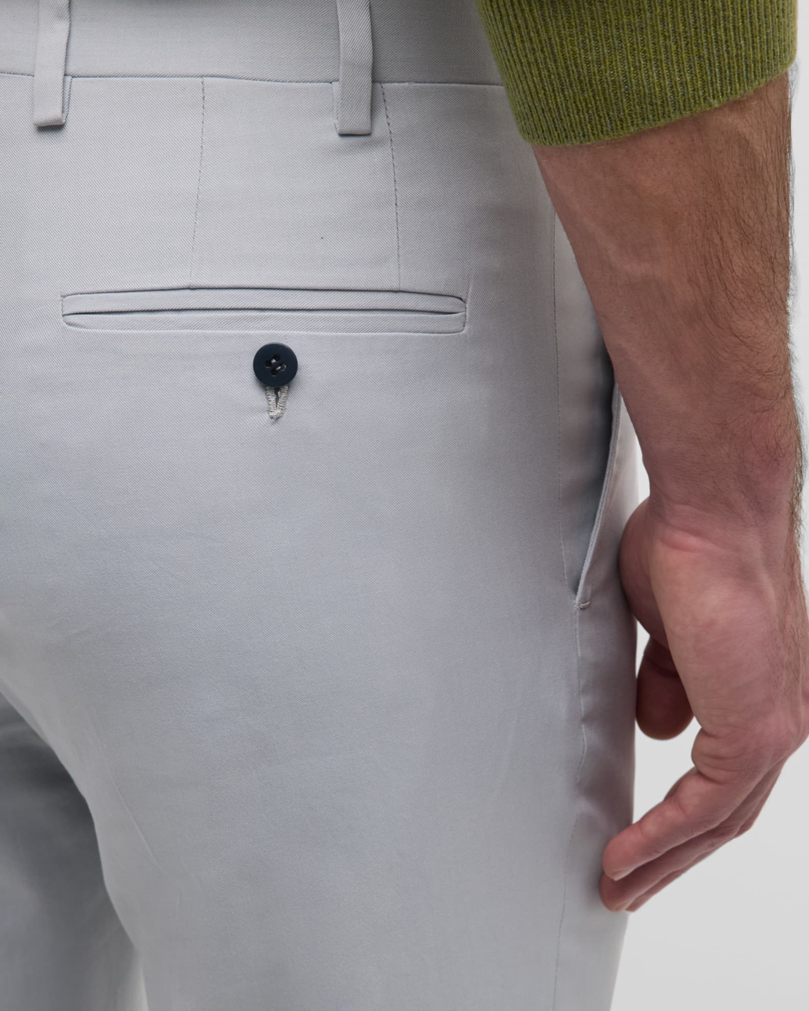 Kiton Men's Straight Cotton Twill Trousers | Neiman Marcus