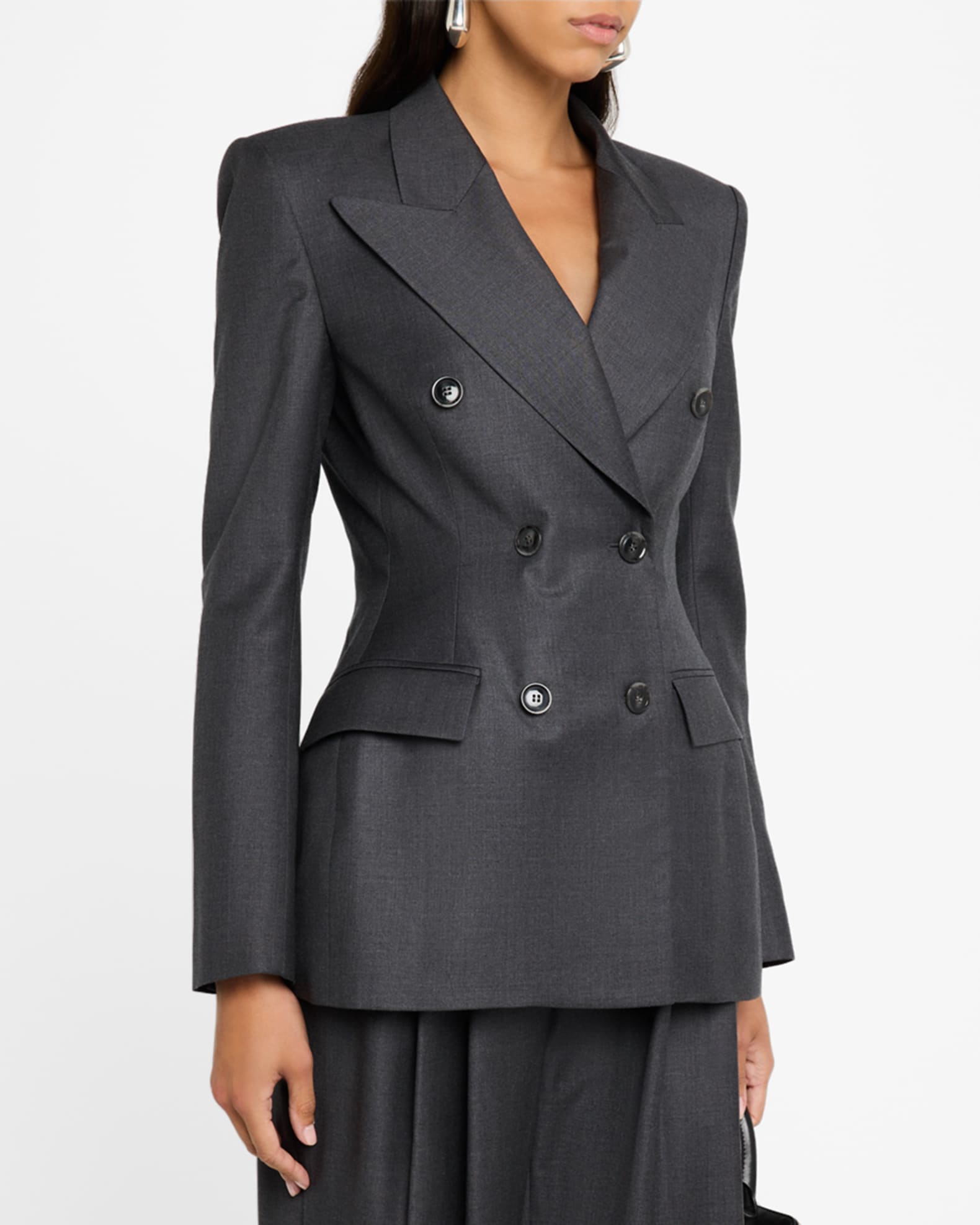 Salon 1884 Milles Double-Breasted Blazer Jackets | Neiman Marcus