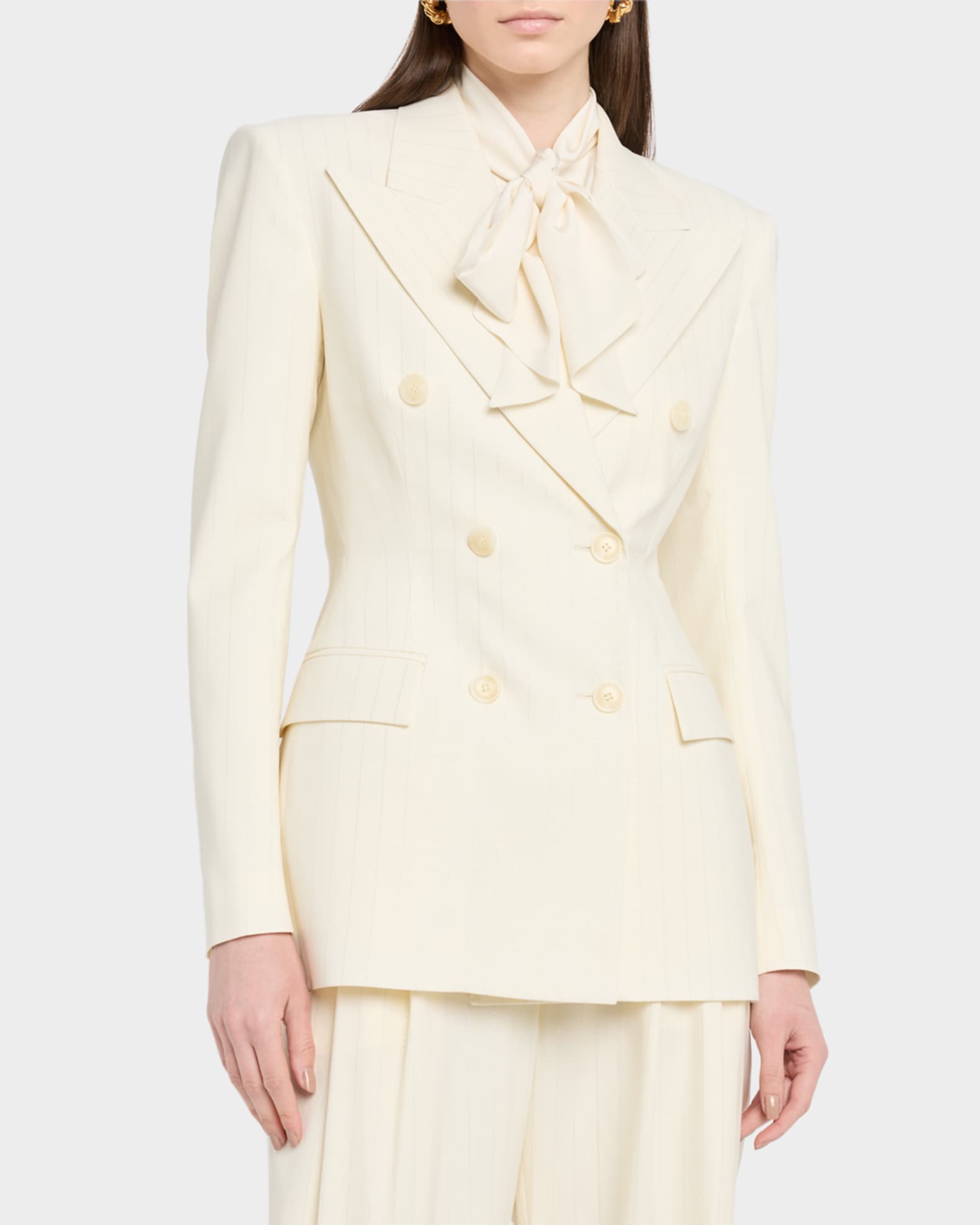 Salon 1884 Milles Double-Breasted Blazer Jackets | Neiman Marcus
