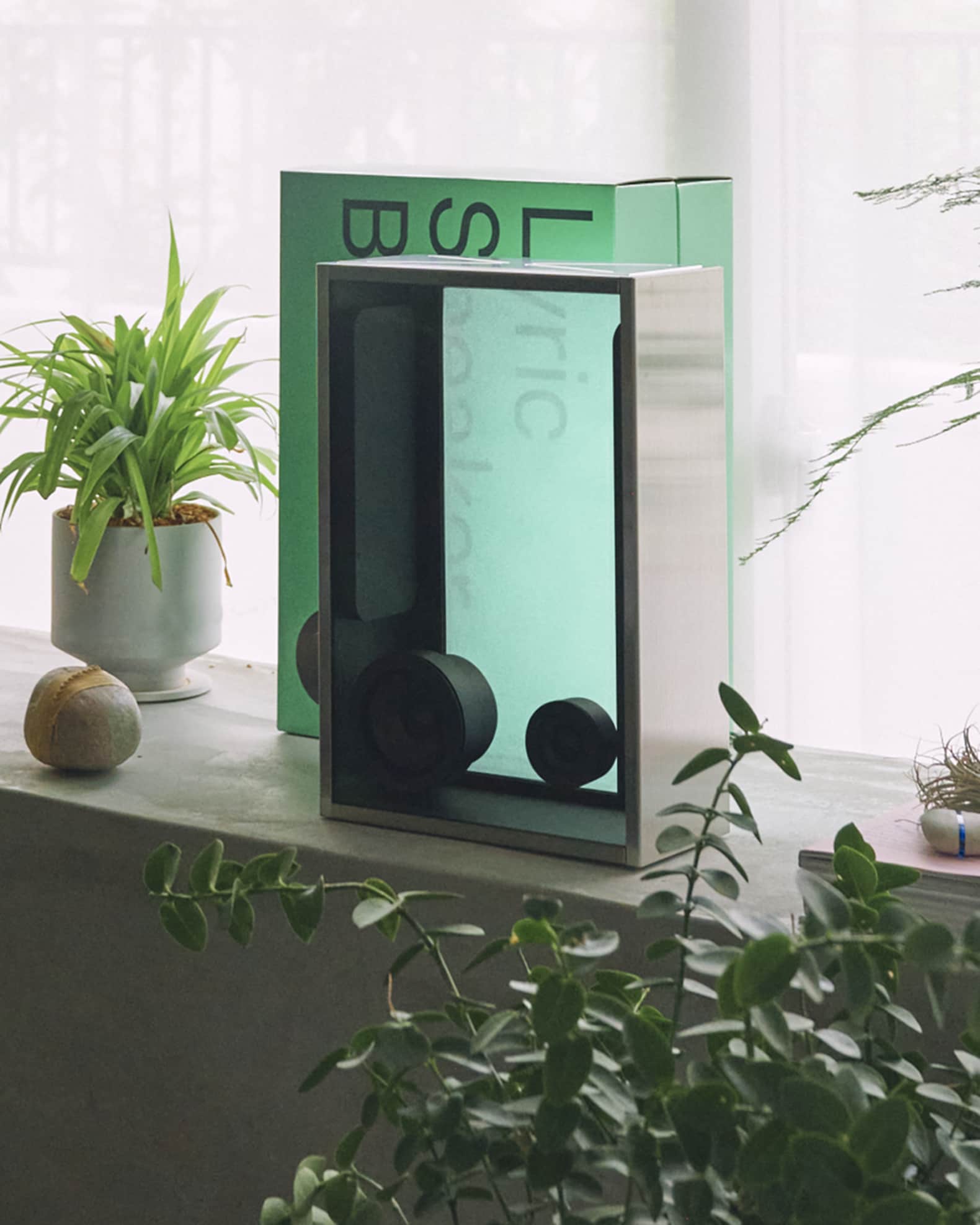 COTODAMA Lyric Speaker Box, Stainless Steel | Neiman Marcus