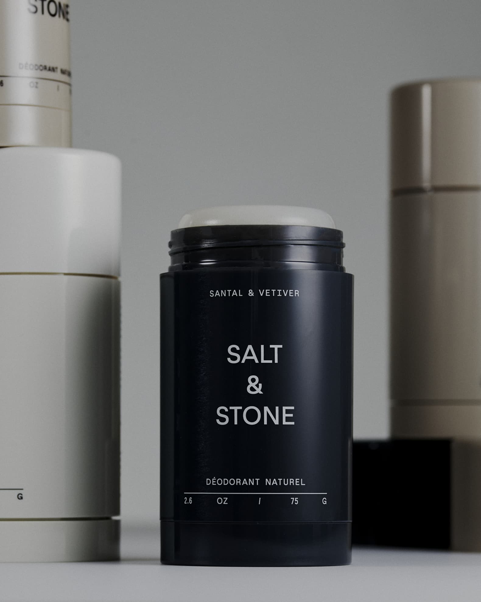 Salt & Stone Natural Deodorant Gel, Santal & Vetiver | Neiman Marcus